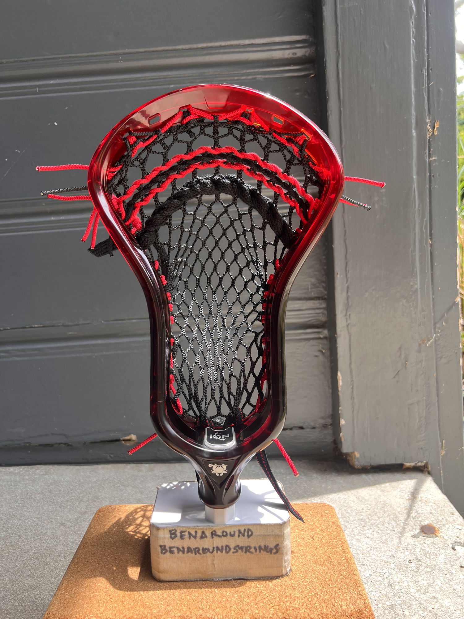 ECD Ion Dyed Black To Red - Pro Strung W/ Hero 3.0 Semi Soft | SidelineSwap