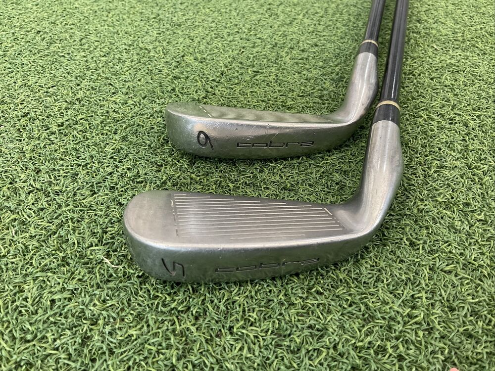Cobra Gravity Back Irons Set 5-9 Stock Regular Flex Graphite Kelmac ...