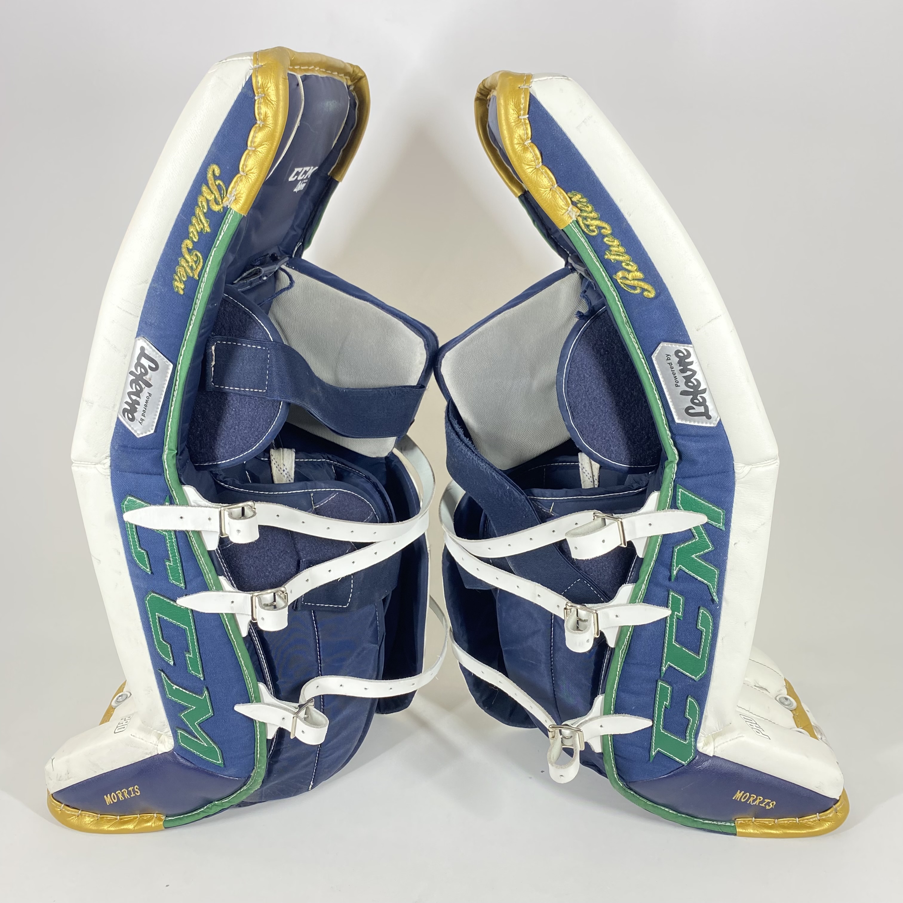 Used 35" Regular CCM Retro Flex Goalie Full Set Pro Stock | SidelineSwap
