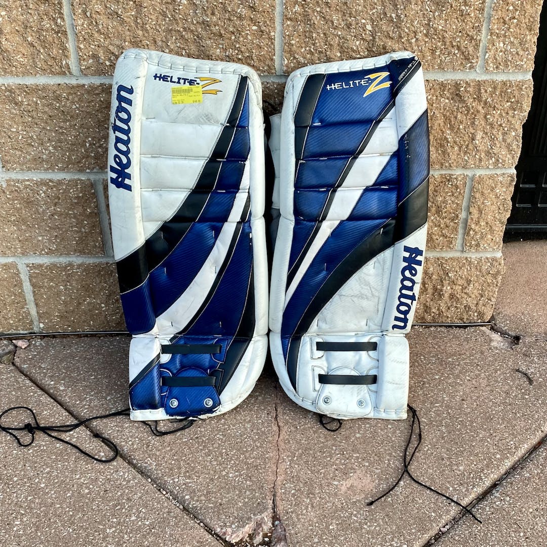 Used Heaton Helite-z Goalie Leg Pads 32" | SidelineSwap