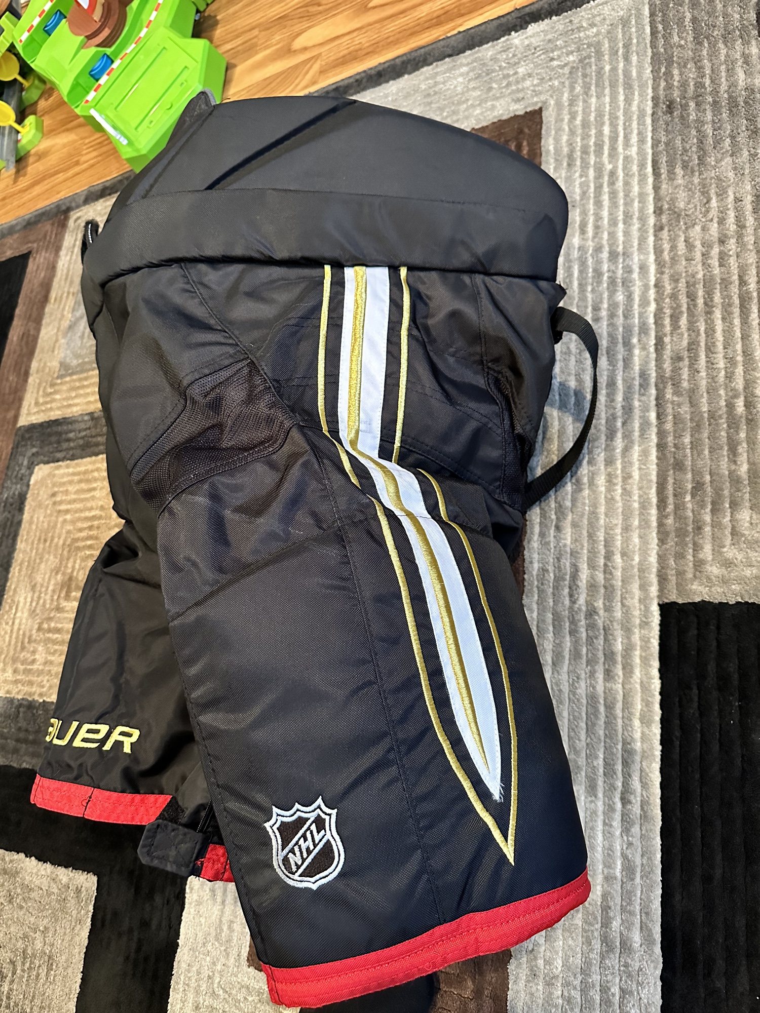 Senior Large Bauer Pro Stock Nexus Custom Pro Hockey Pants | SidelineSwap