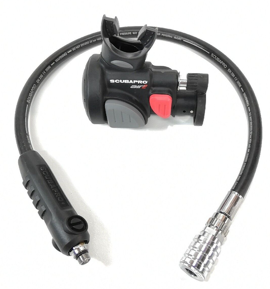 Scubapro 4th Gen Air 2 Alternate Air Source BC BCD Octo Inflator Scuba ...