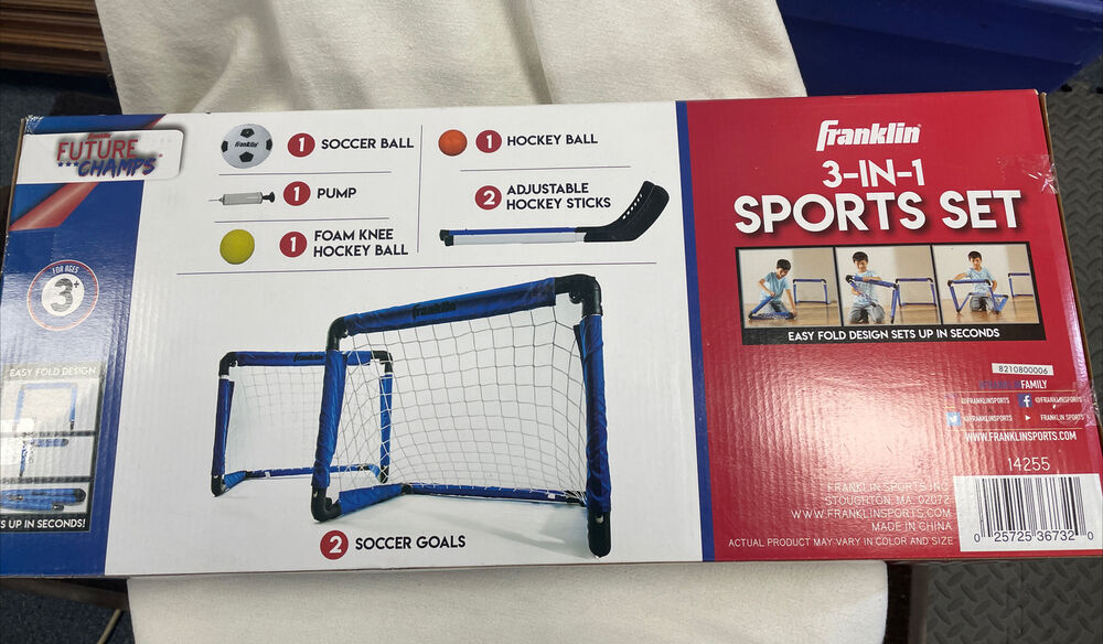 Brand New Franklin 3-in-1 Sports Set | SidelineSwap