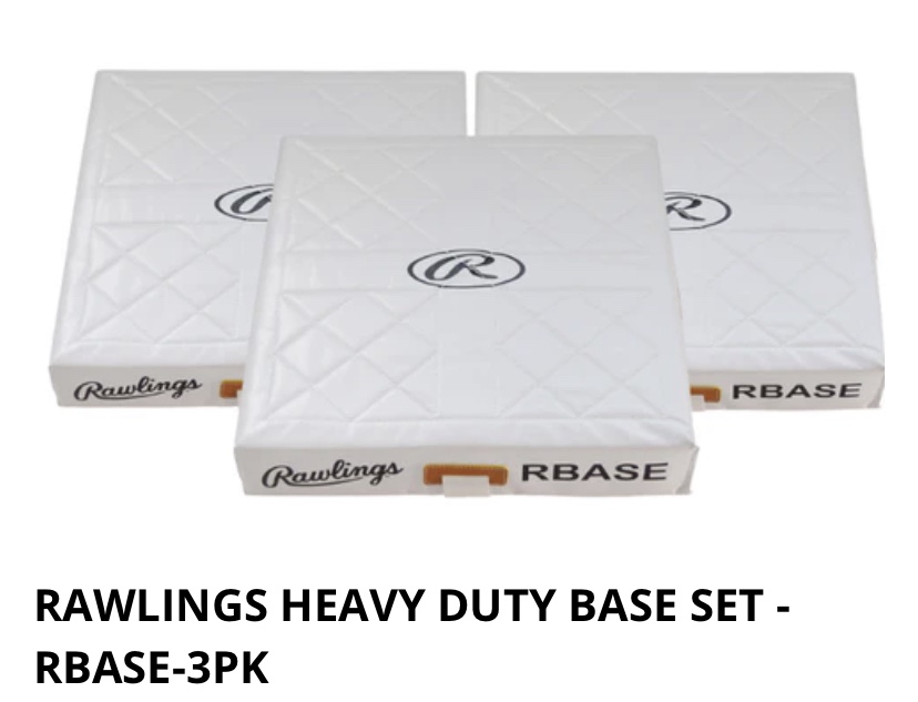 NEW RAWLINGS 3 Pack bases | SidelineSwap