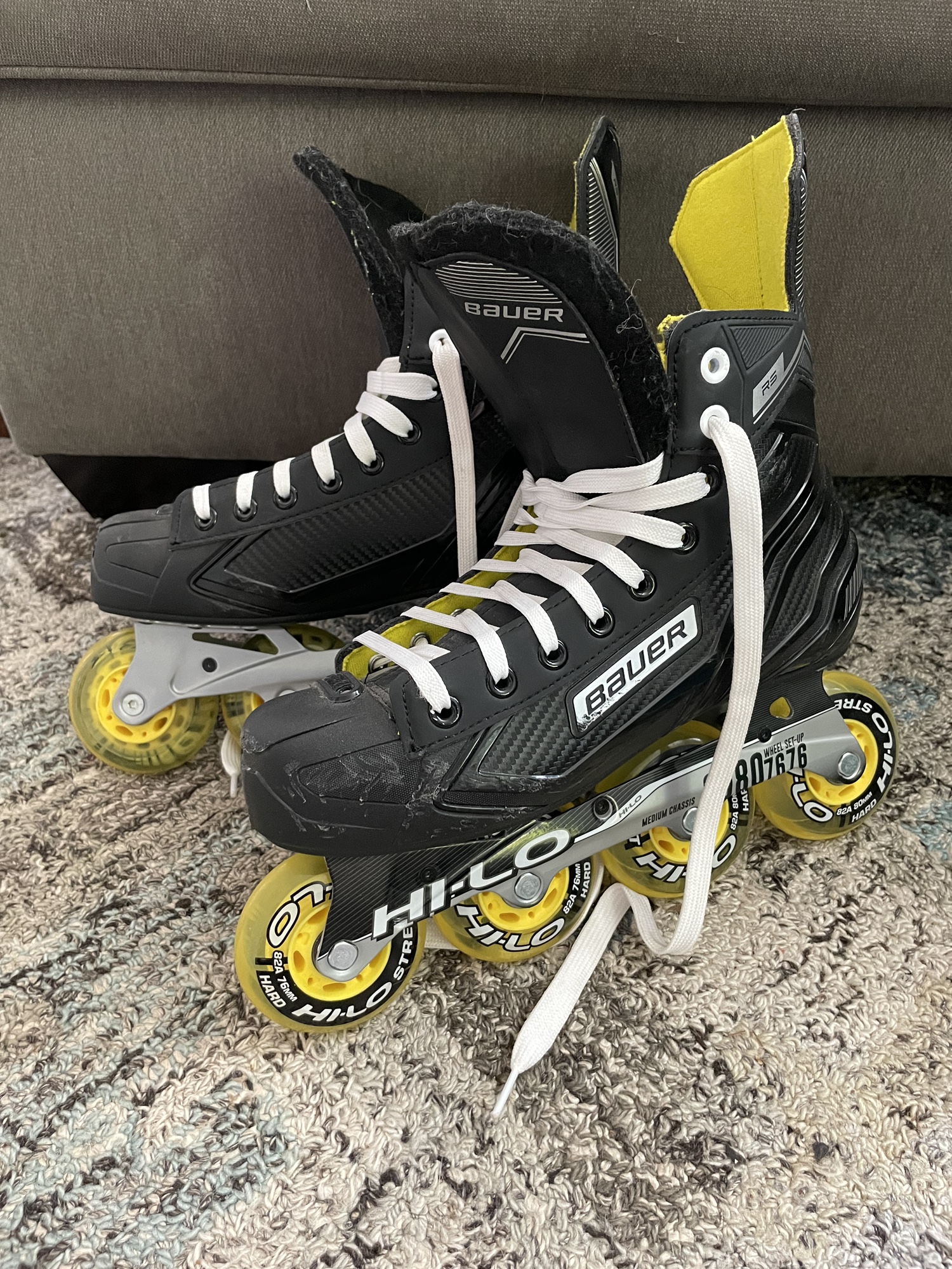 Used Bauer Regular Width Size 7 RS Inline Skates | SidelineSwap