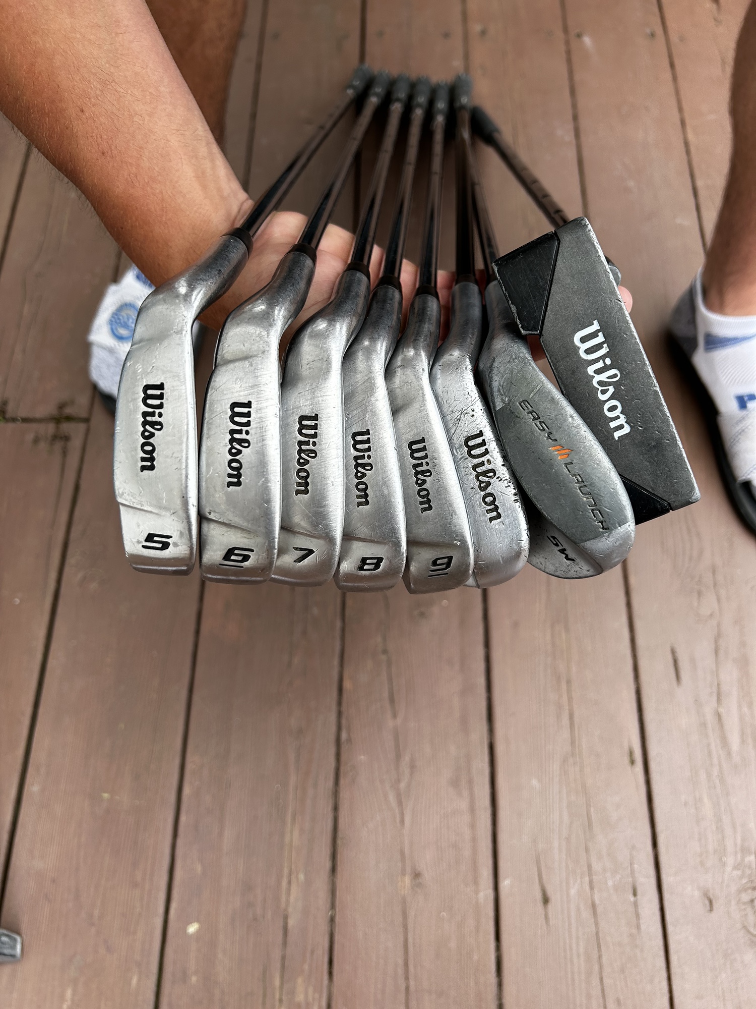 Junior Left Hand Steel Shaft Iron Set | SidelineSwap
