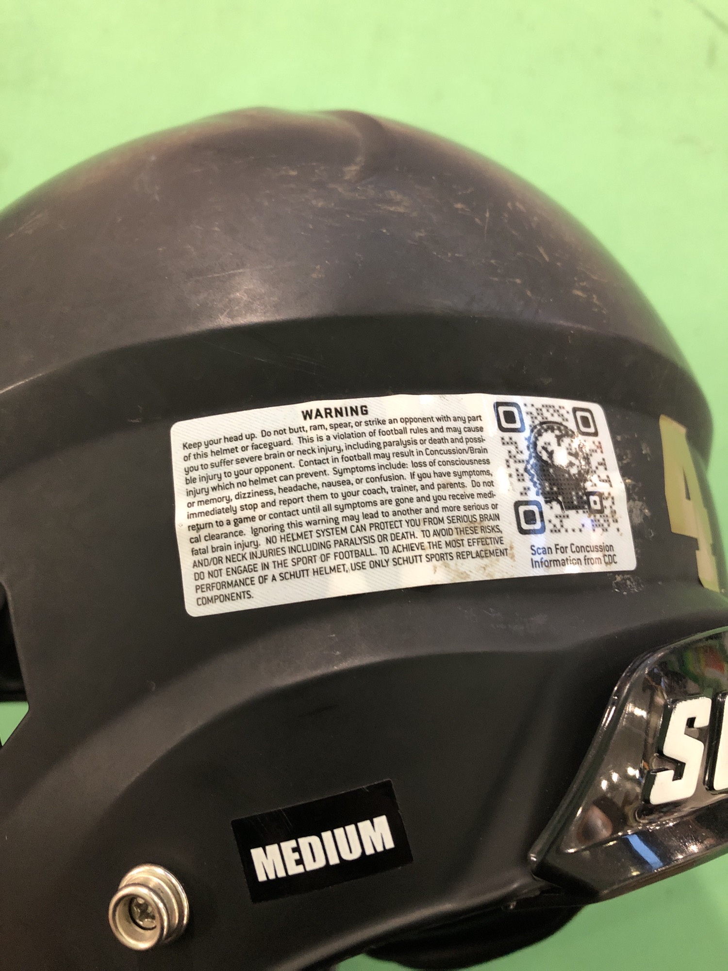 Used Medium Schutt Vengeance A11 Helmet | SidelineSwap
