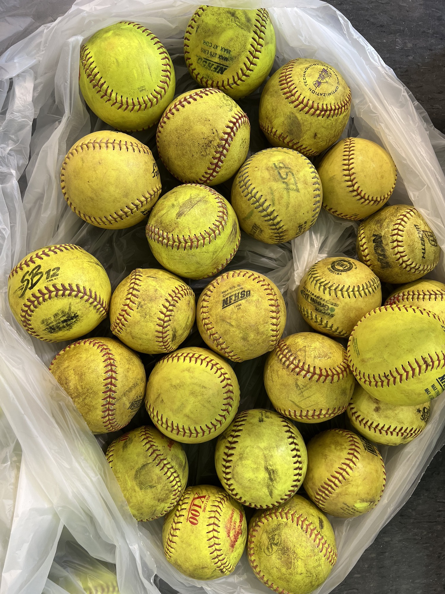 Used Softball 24 Pack (2 Dozen) | SidelineSwap
