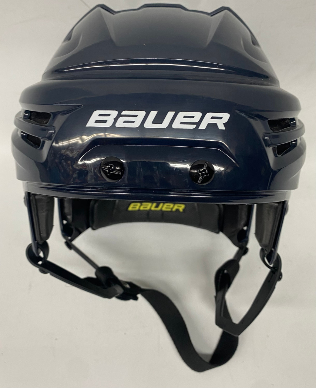 BAUER REAKT PRO STOCK HOCKEY HELMET NAVY BLUE SMALL NHL BRAND NEW(10865 ...