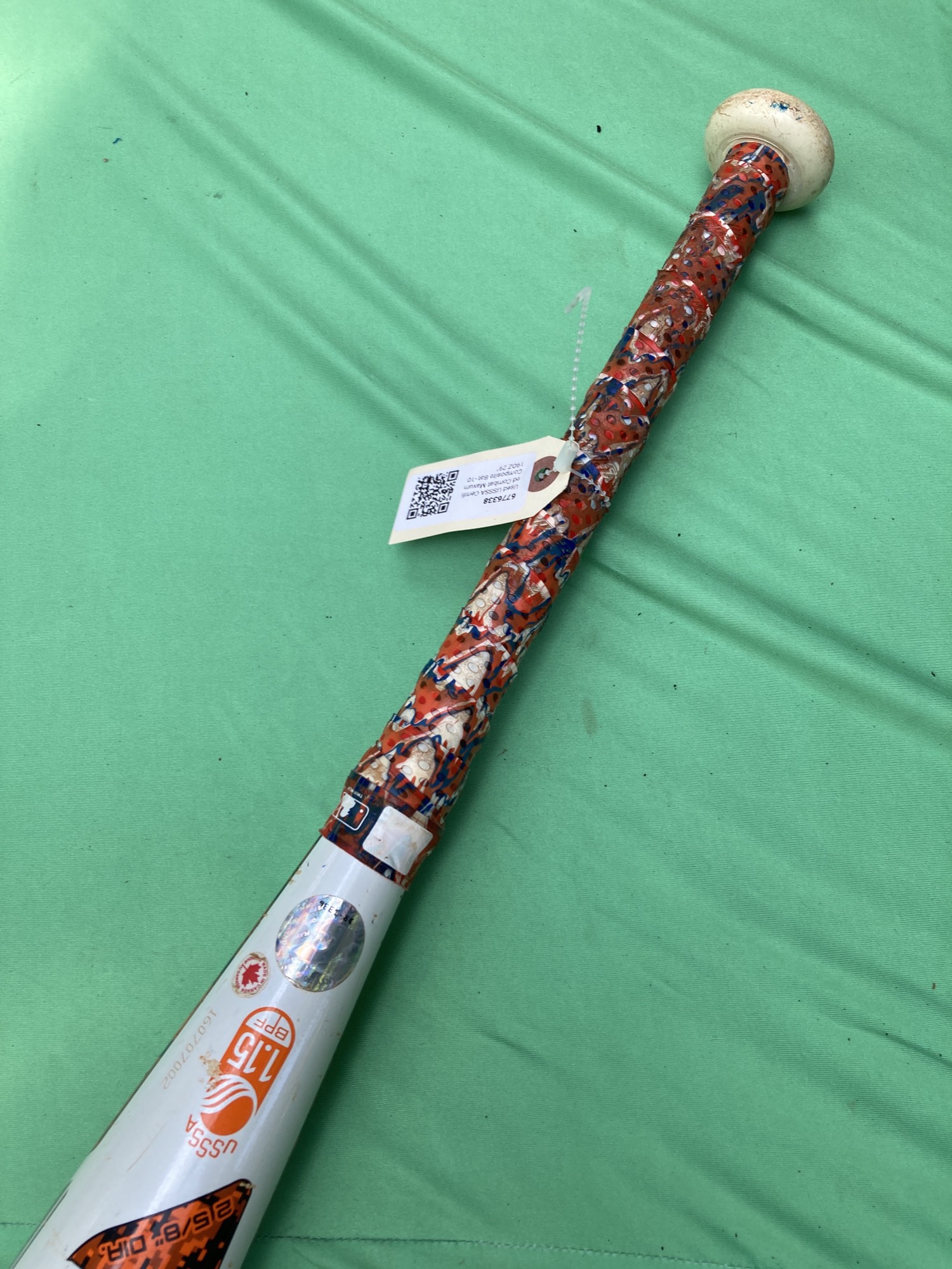 Used USSSA Certified Combat Maxum Composite Bat -10 19OZ 29" | SidelineSwap