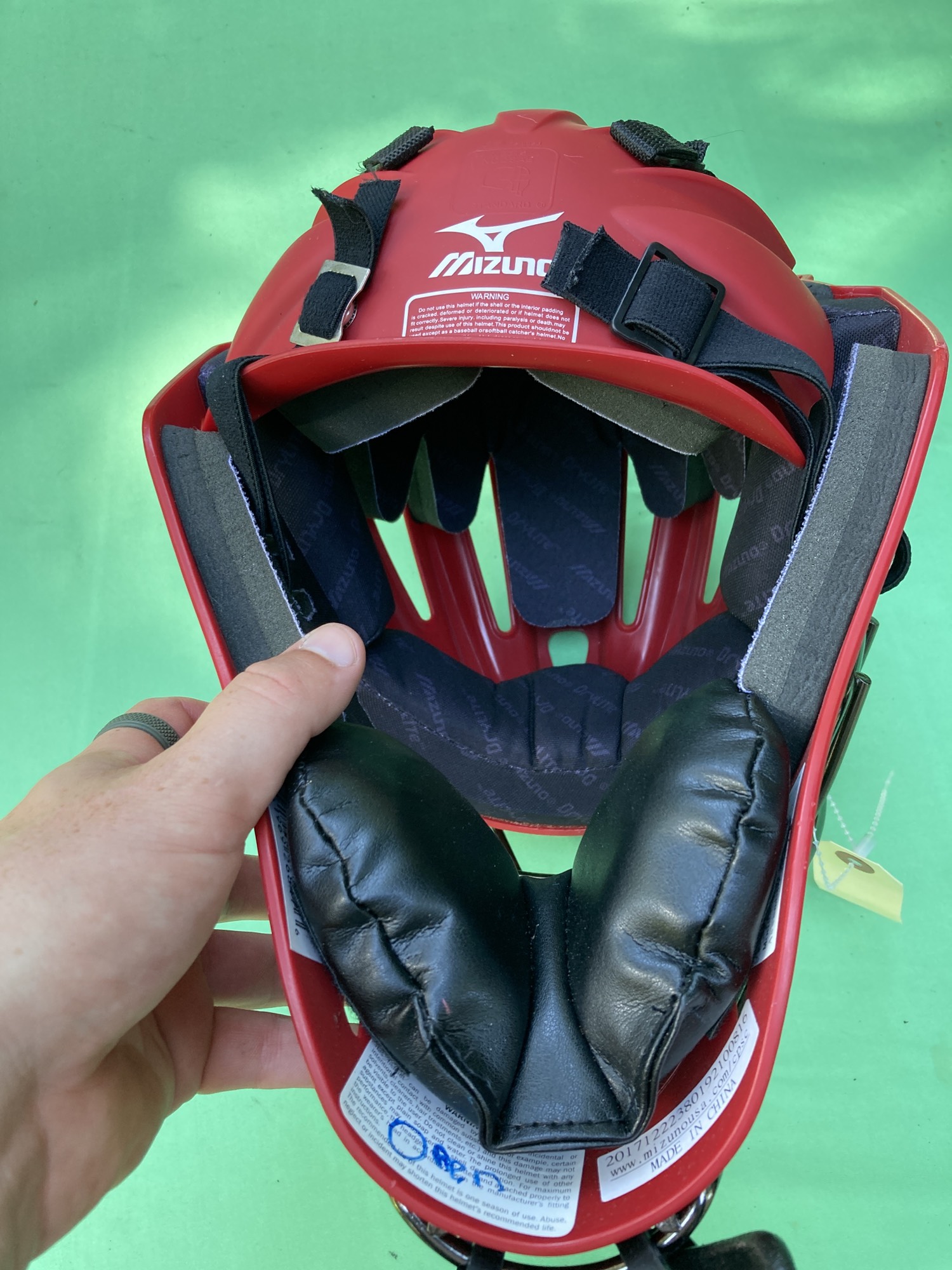 Used Mizuno Samurai Catcher's Mask | SidelineSwap