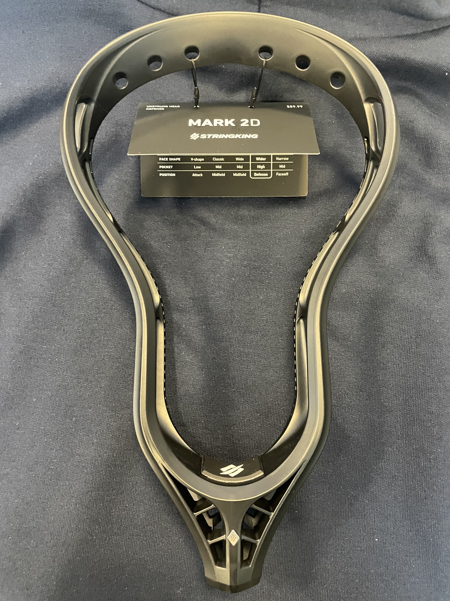 Brand New STRINGKING Mark 2D Head (Black) | SidelineSwap