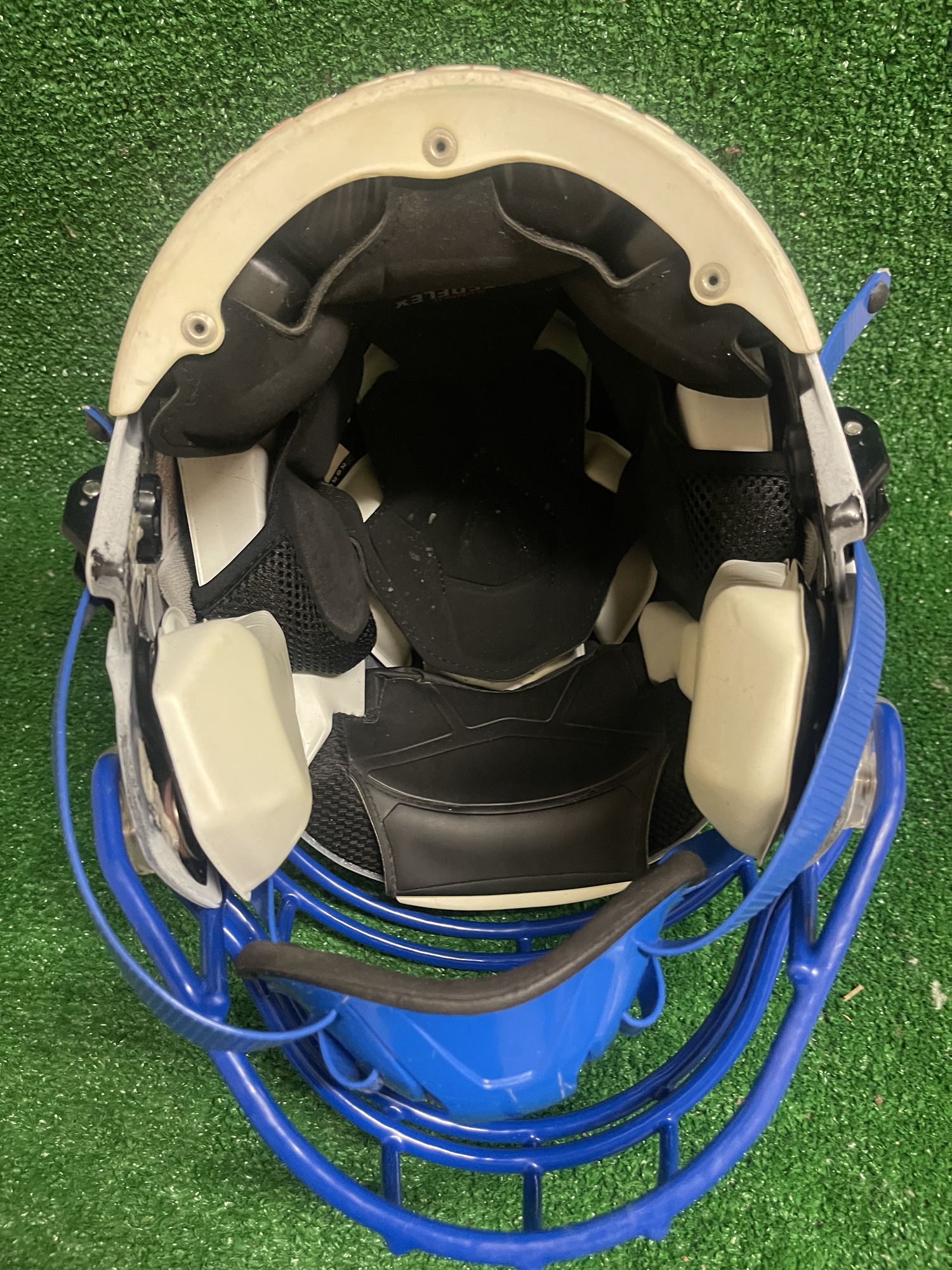 Adult Medium - Riddell Speedflex Football Helmet - White Sparkling ...