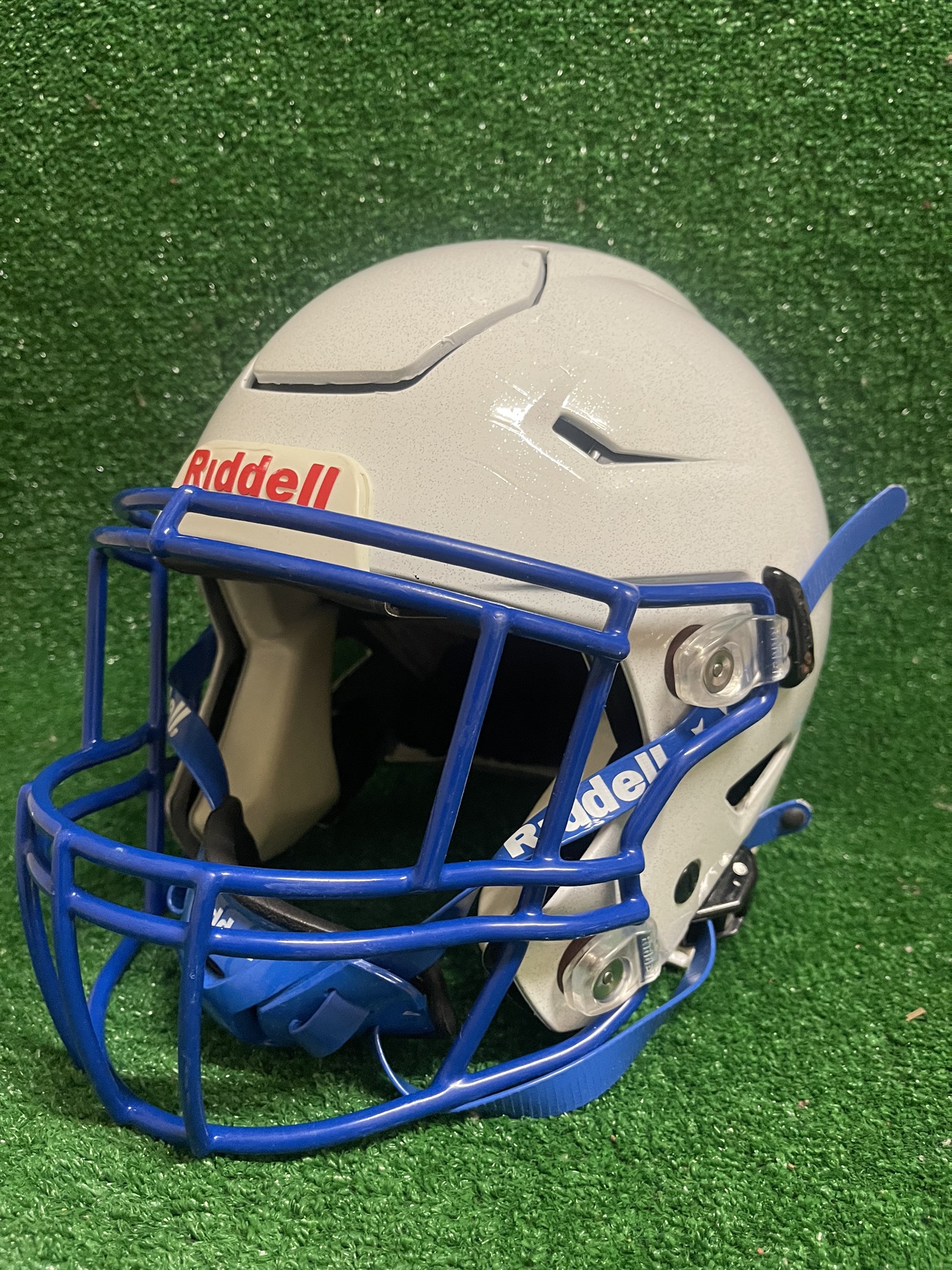 Adult Medium - Riddell Speedflex Football Helmet - White Sparkling ...
