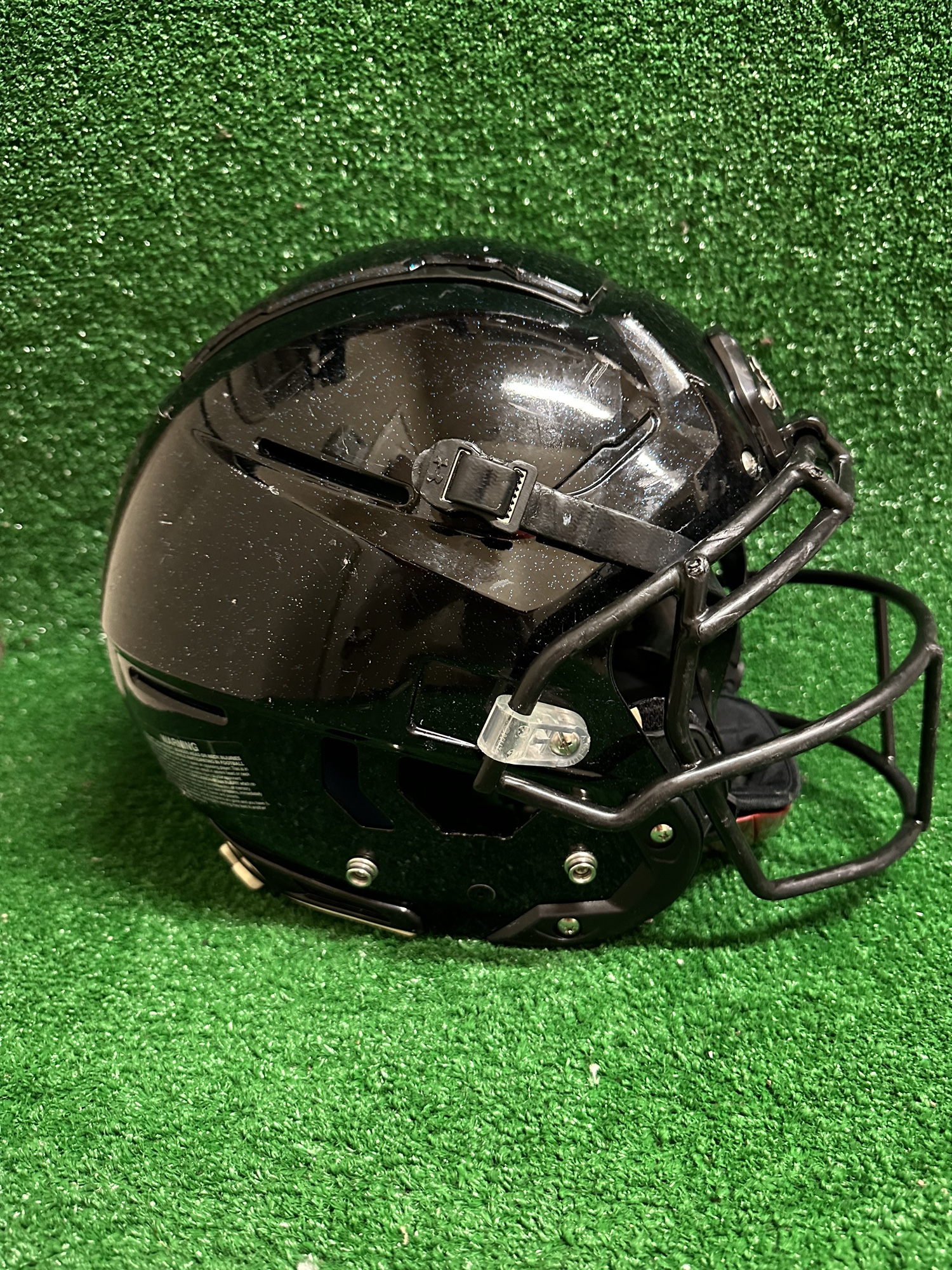 Adult Large - Schutt F7 VTD Football Helmet - Black | SidelineSwap
