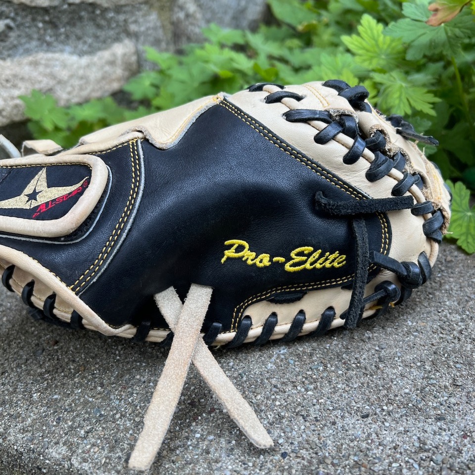 Used Right Hand Throw All Star Catcher's Pro elite Baseball Glove 31.5 ...