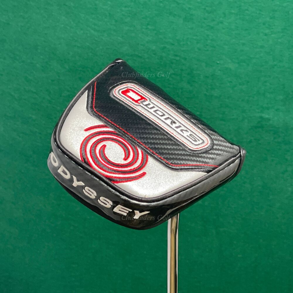 Odyssey O-works Black Marxman 36" Double-Bend Putter Golf Club w/ Headcover | SidelineSwap