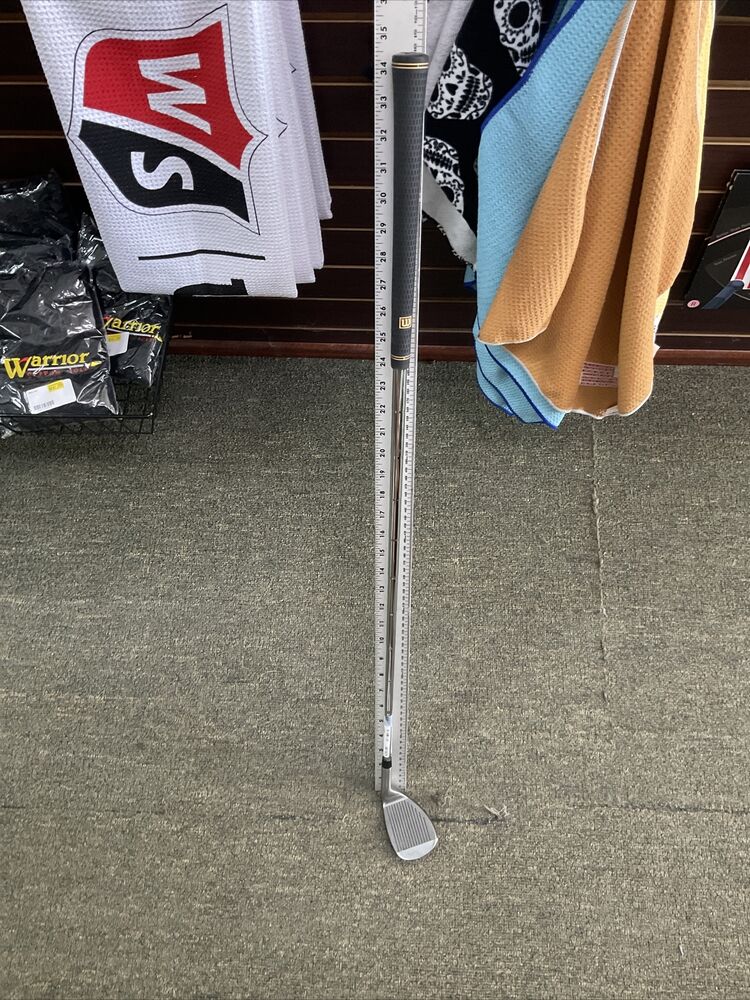 Wilson Accuspin T Wedge Stock Wedge Flex Steel Mens Left Handed Stock ...