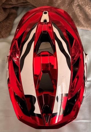 Cascade XRS Red Chrome Helmet. | SidelineSwap