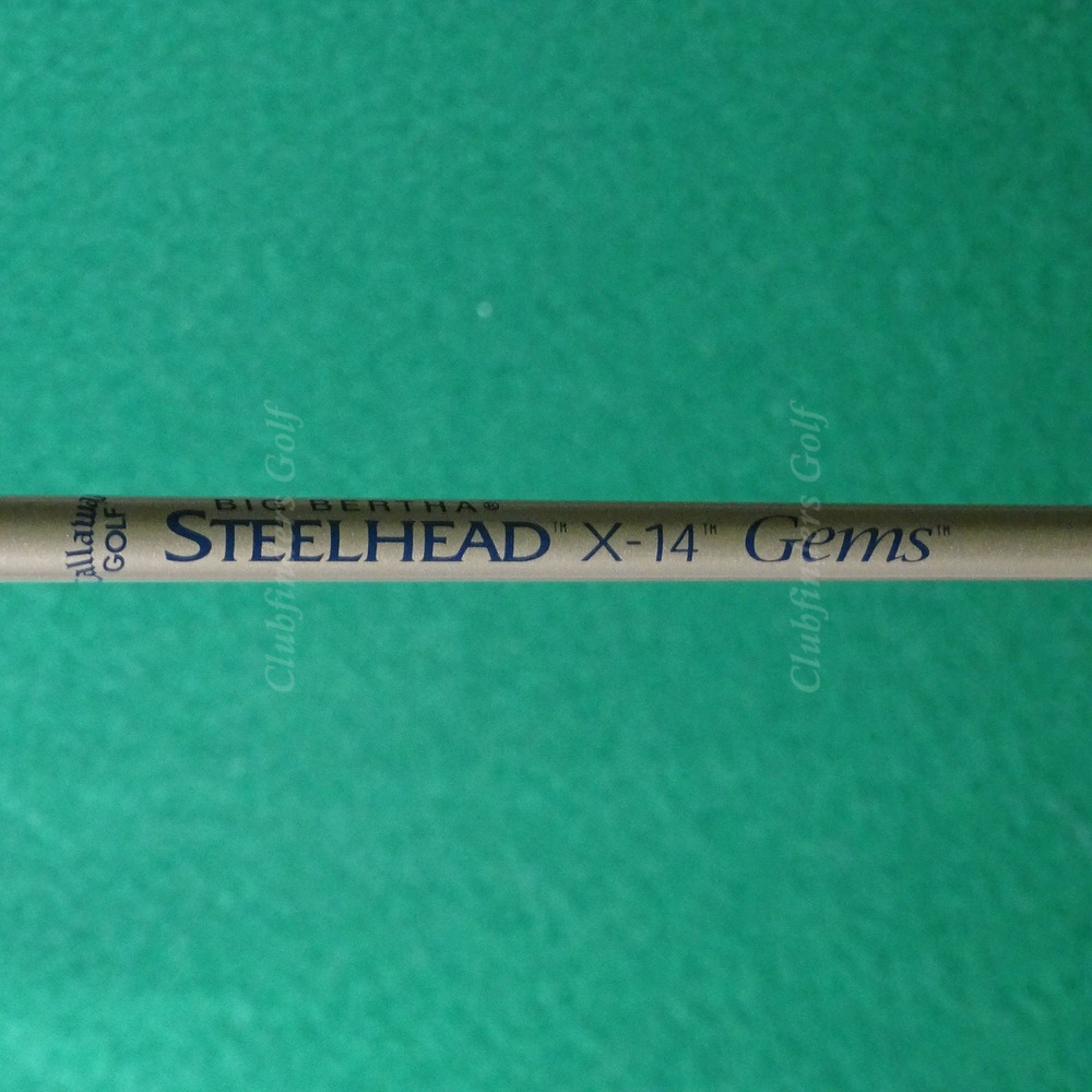 Lady Callaway Steelhead X-14 Single 9 Iron Factory Gems Graphite Ladies ...