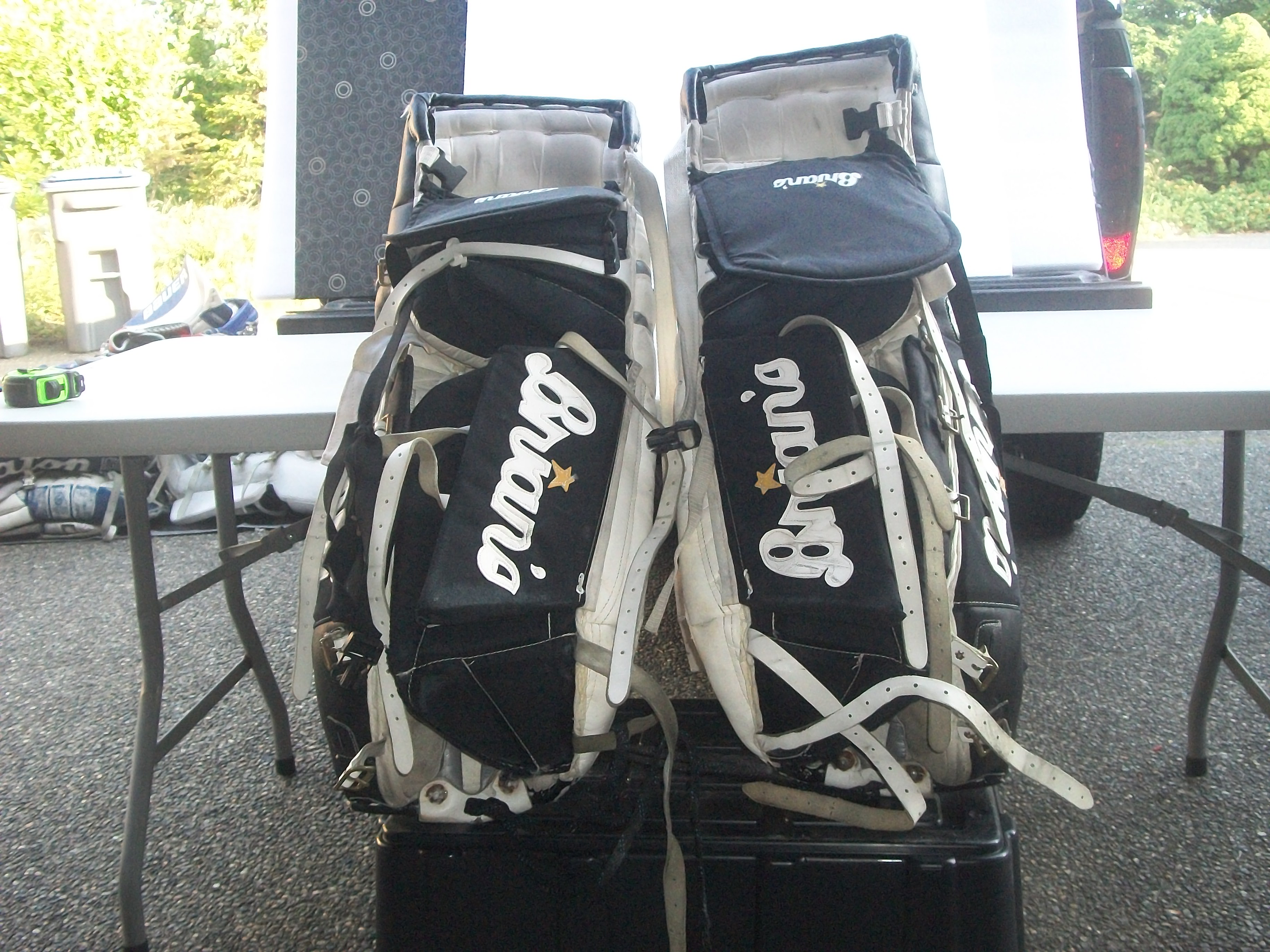 35" Brian's Pro Stock Beast Pads | SidelineSwap