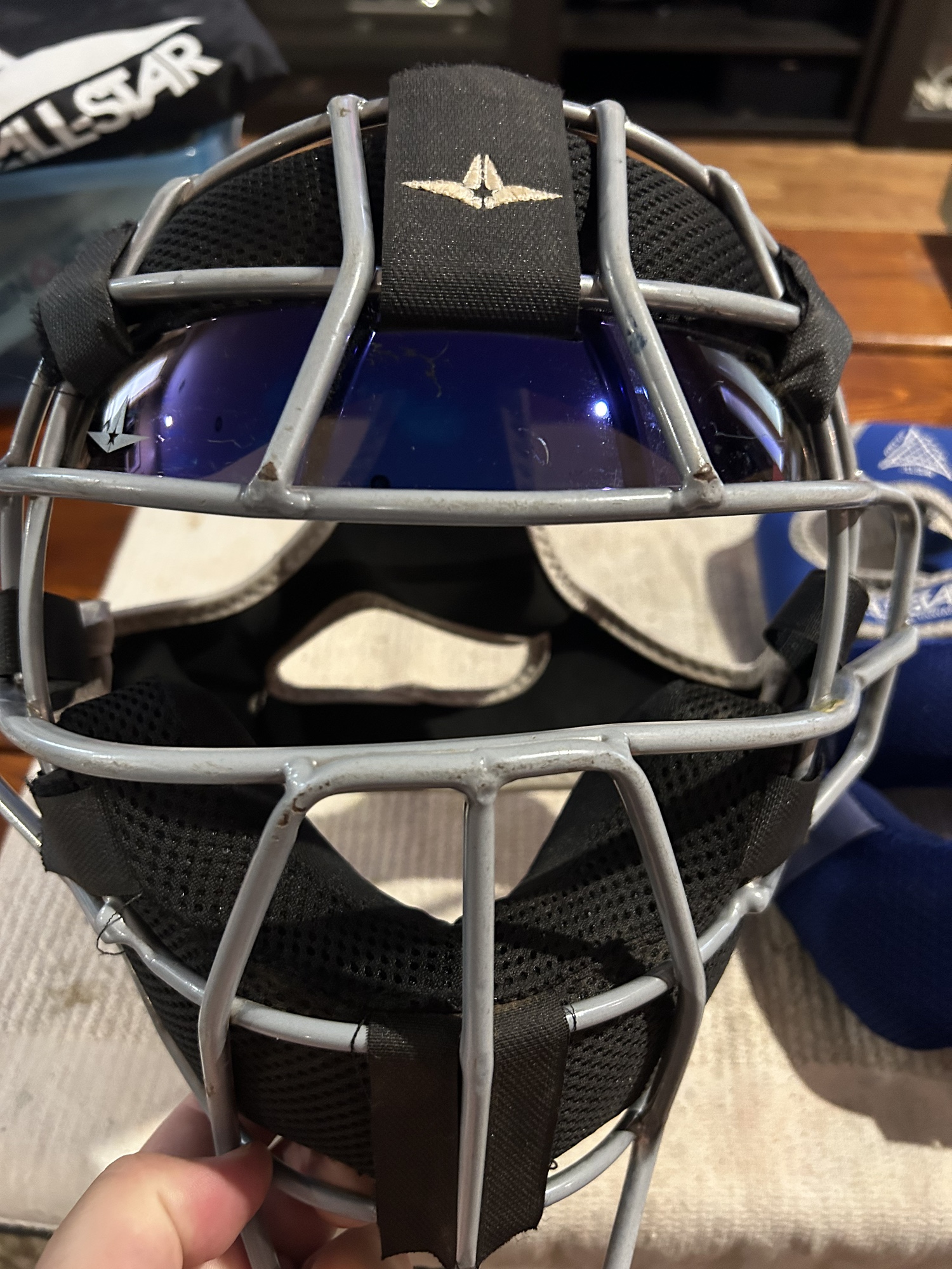 All-Star System 7 Traditional Mask w/ LUC Pads | SidelineSwap