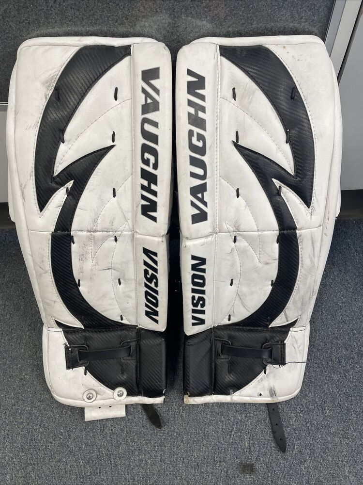 Int Size 25” Inch VAUGHN VISION VPG 700 Ice Hockey Goalie Leg Pads ...