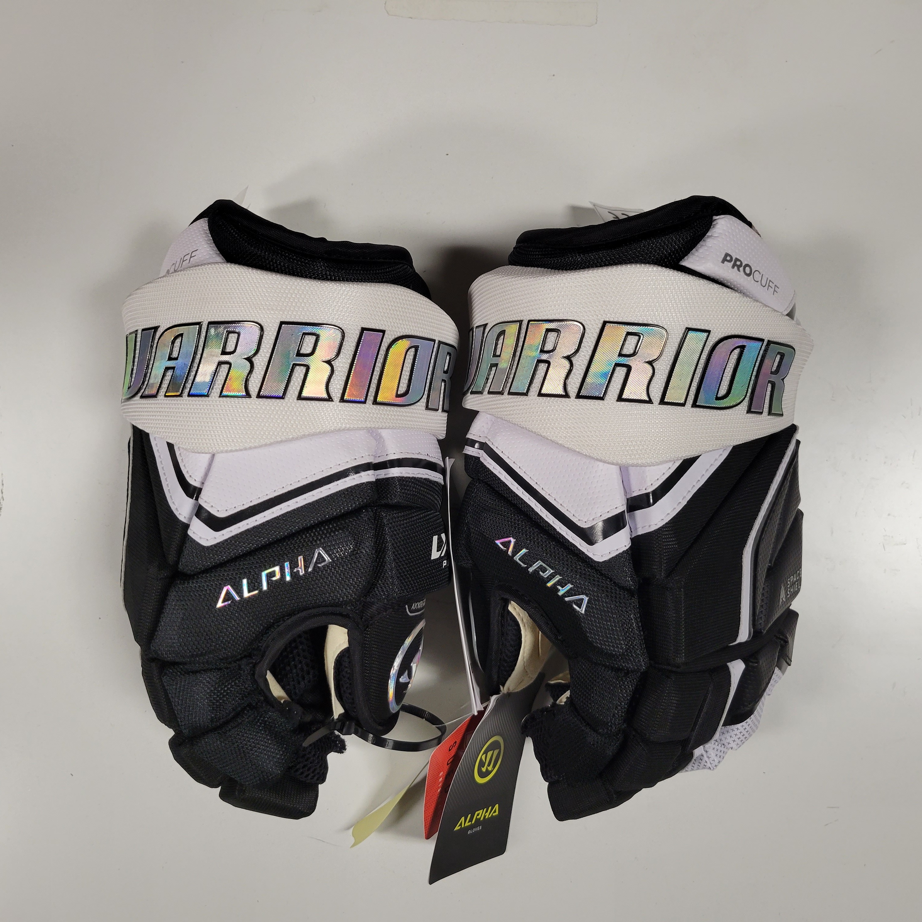 New Warrior Alpha LX2 Pro Senior Gloves 13" Black and White | SidelineSwap