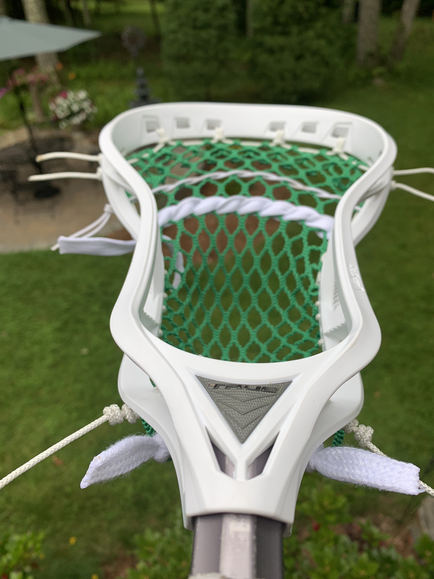 NEW CUSTOM True Vektr Lacrosse Head Strung w/ Semi-Soft Mesh | SidelineSwap