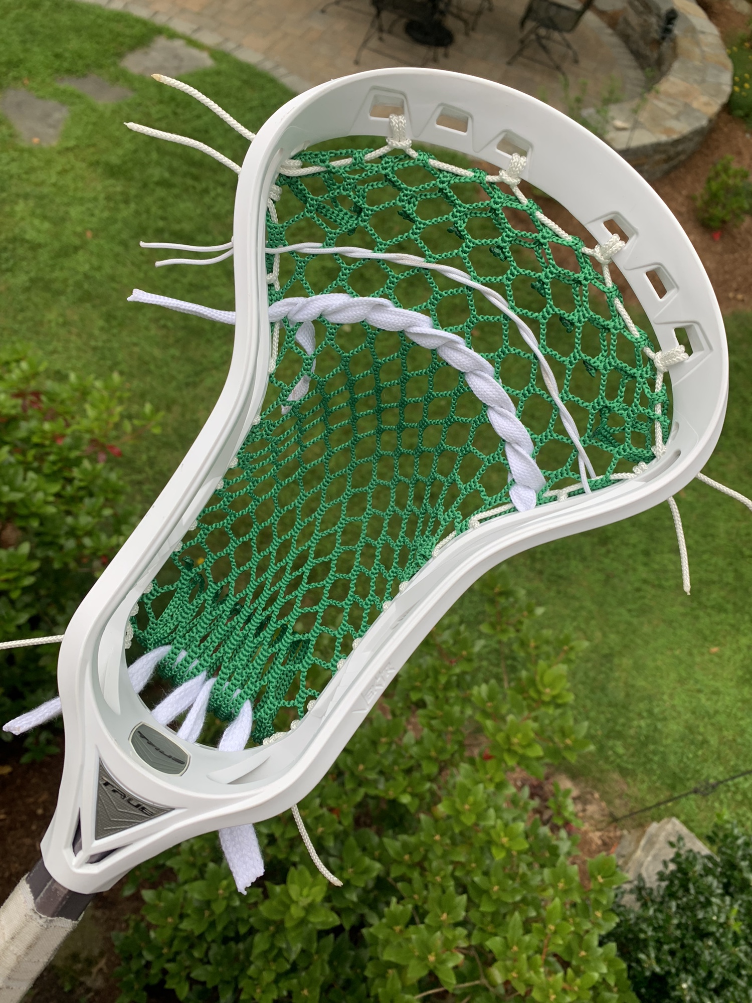NEW CUSTOM True Vektr Lacrosse Head Strung w/ Semi-Soft Mesh | SidelineSwap