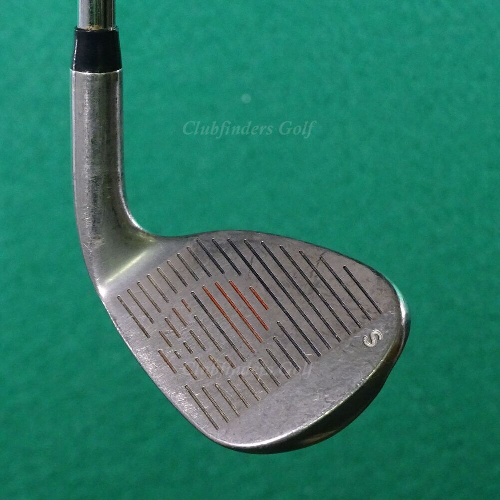 LH TaylorMade Burner LCG SW Sand Wedge Precision Rifle S-90 Steel Stiff ...