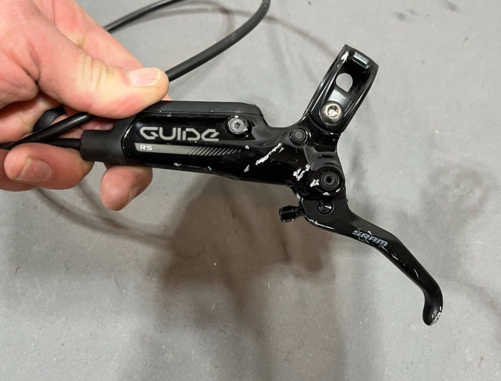 SRAM Guide RS Hydraulic Disc Mountain Bike Front Brake 30" Hose 180mm ...