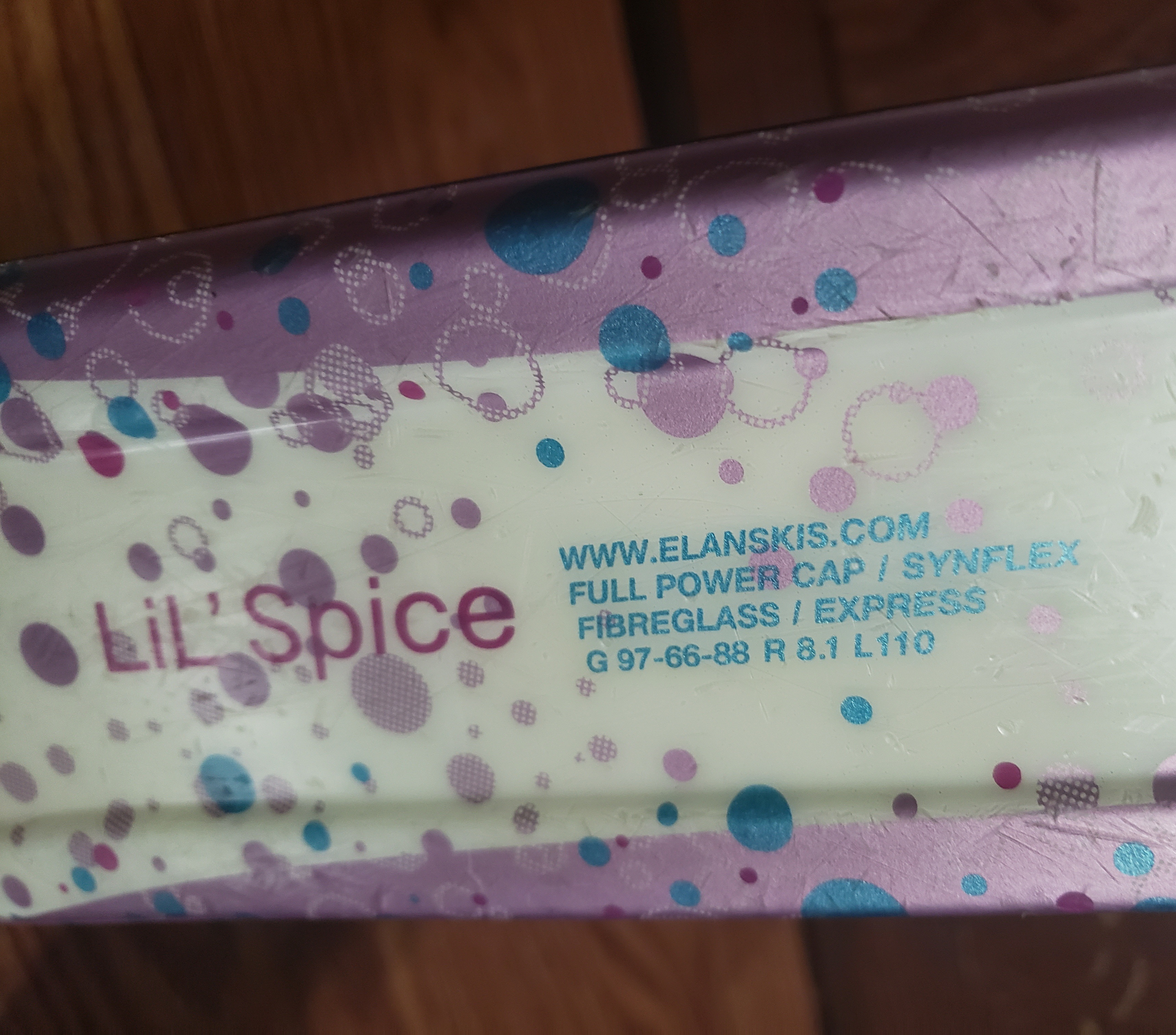 110cm Jr./Kids Skis GIRLS ELAN LIL SPICE with Jr. ELAN EL 4.5 Bindings *USED* CLEAN | SidelineSwap