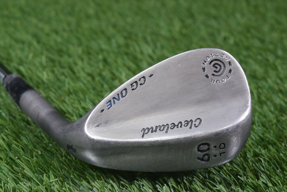 CLEVELAND TOUR ACTION CG ONE 60 10 LOB WEDGE W/ WEDGE FLEX STEEL SHAFT ...