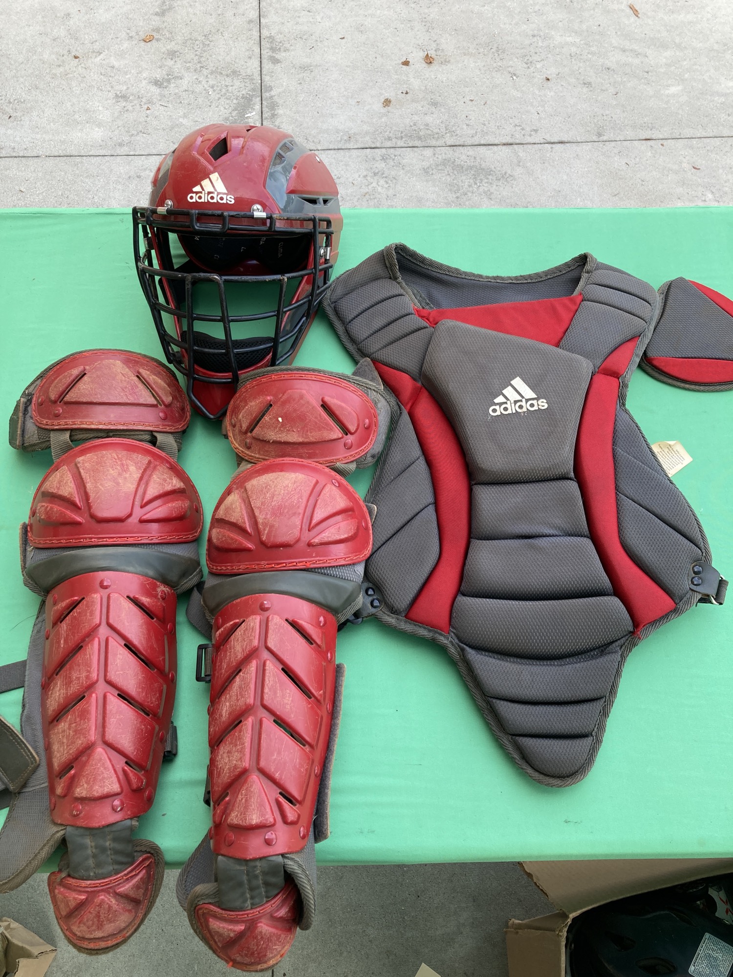 Used Adidas Catcher's Set | SidelineSwap