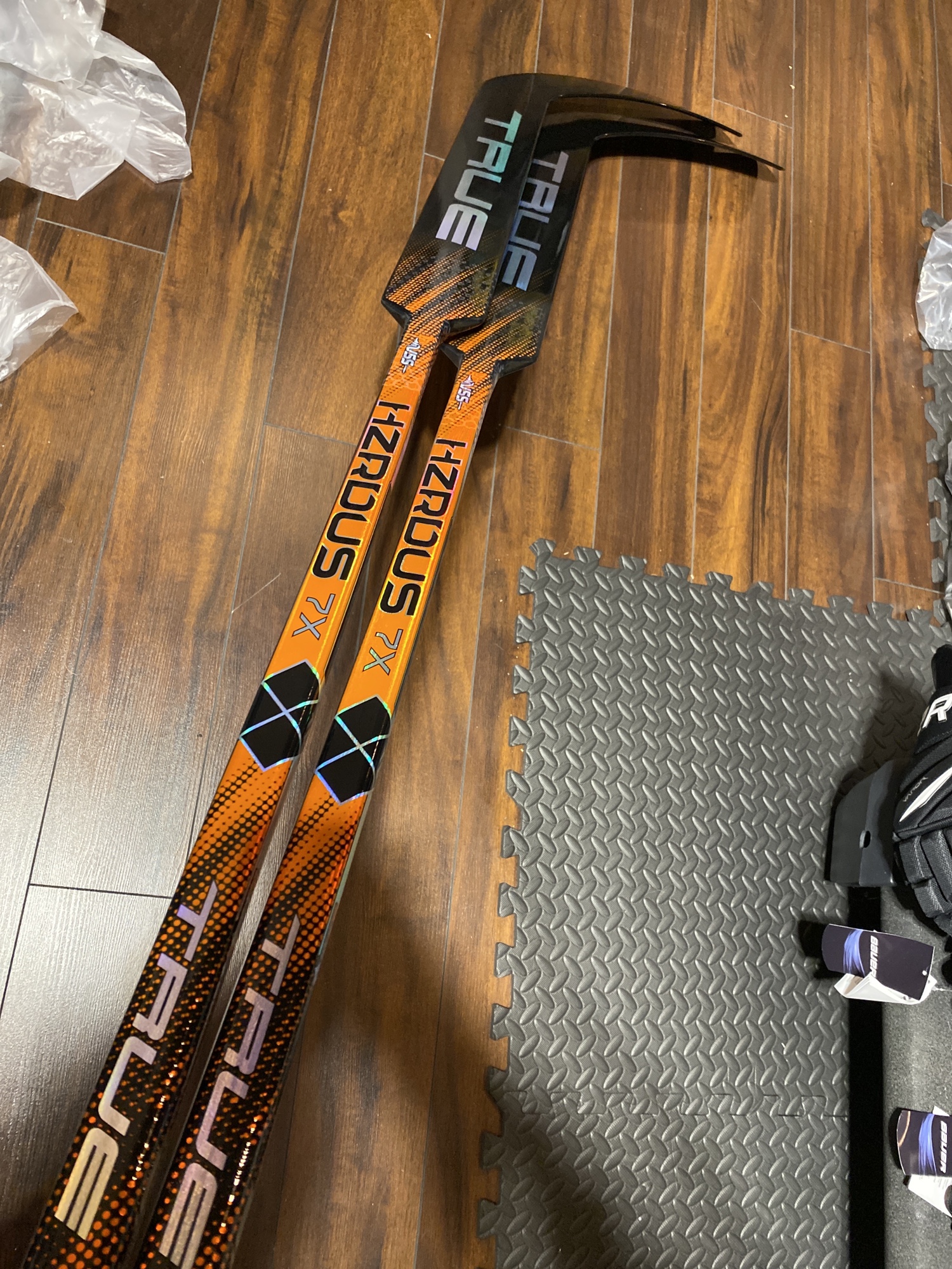 2 Pack New True HZRDUS 7X Goalie Stick MC2 27” | SidelineSwap