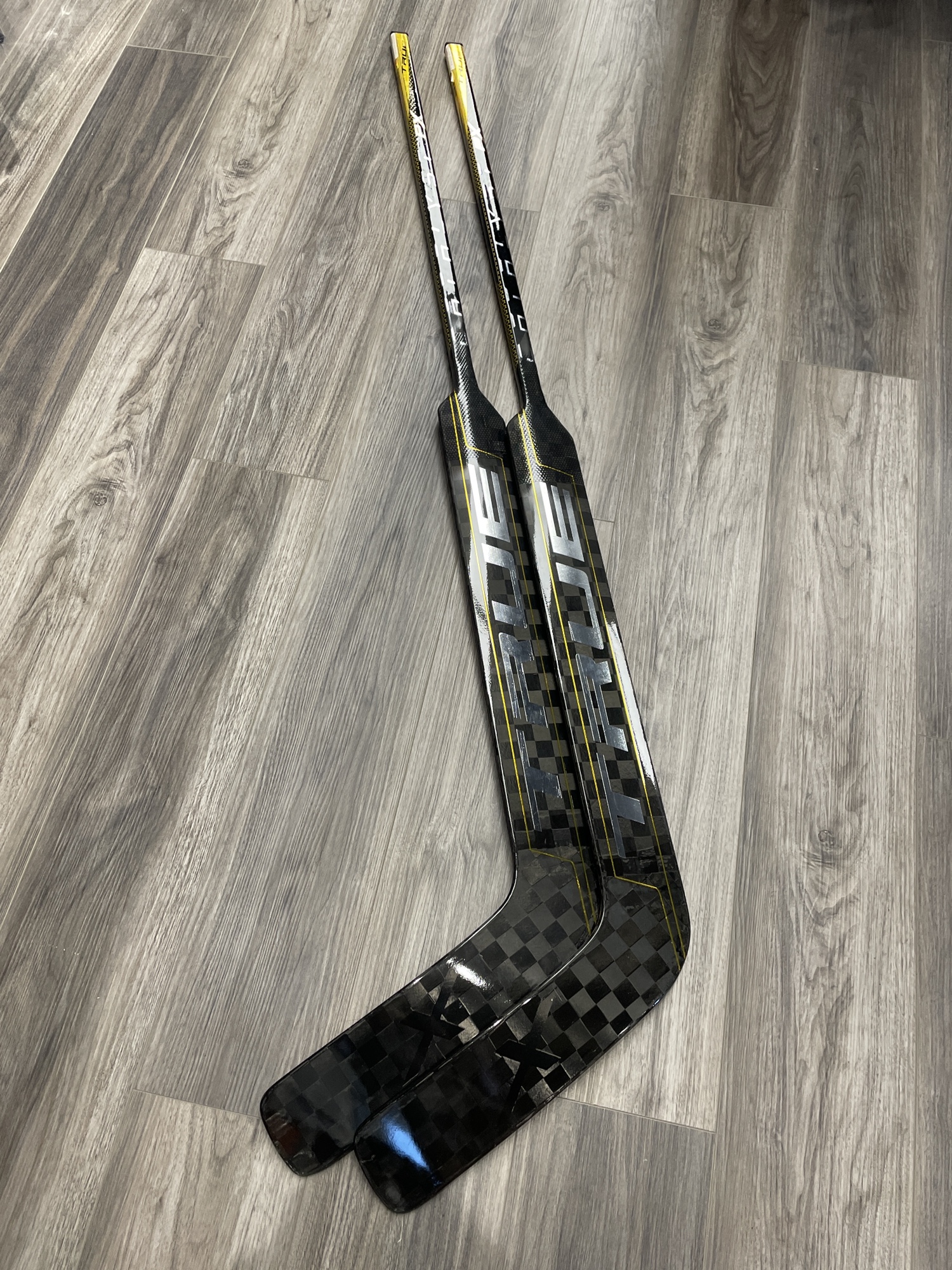 2 Regular True Catalyst PX 26" Goalie Sticks | SidelineSwap