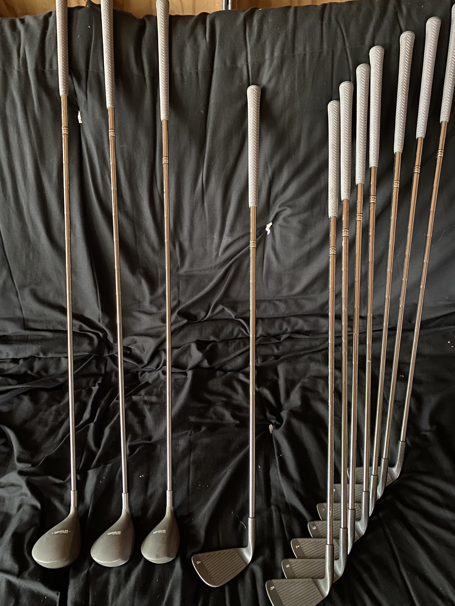 Used Right Handed Ladies Flex 11 Pieces Aggressor sg Clubs (Full Set ...