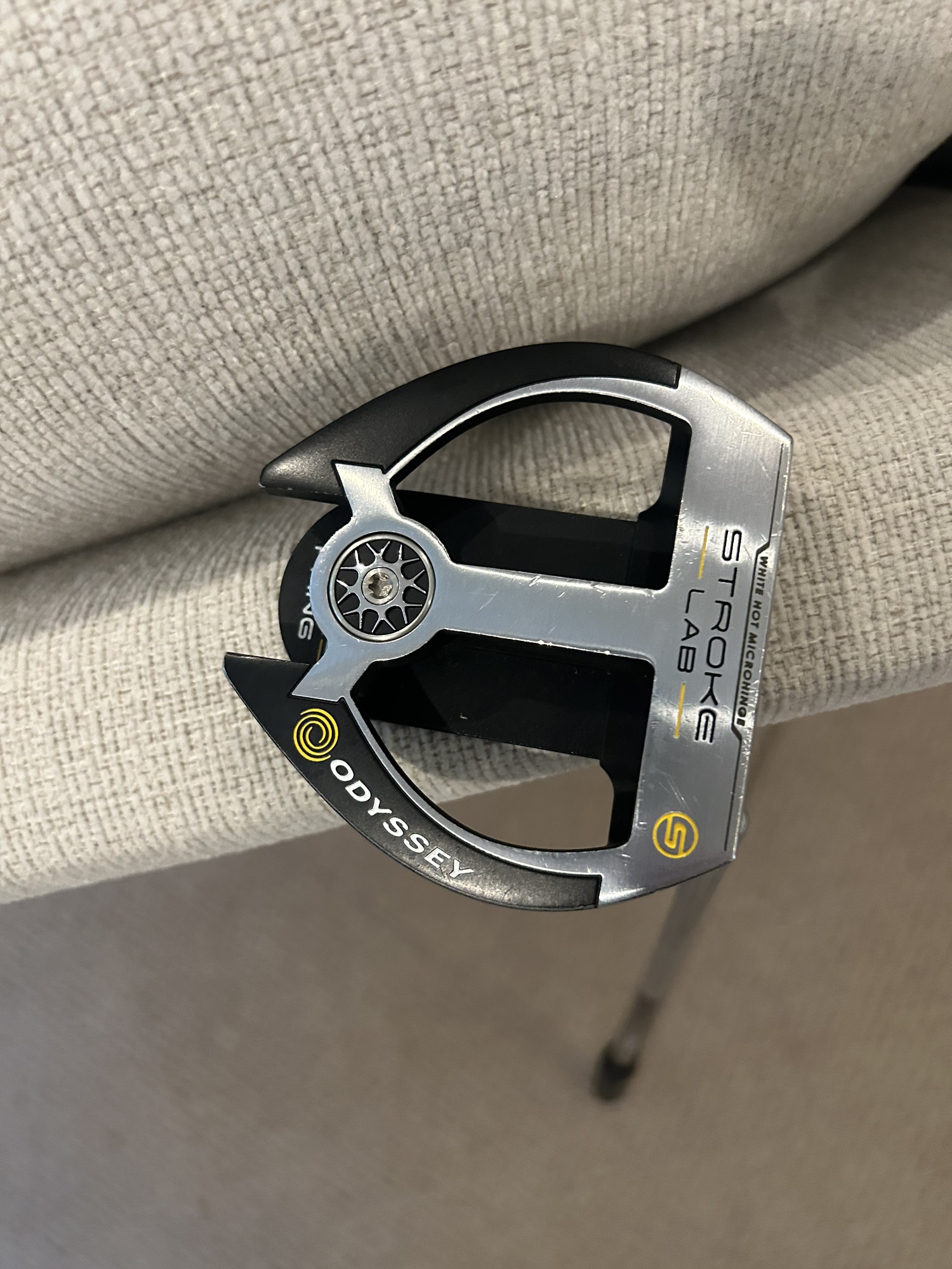 Green New Mallet Odyssey Stroke lab 2 ball fang putter Putter ...