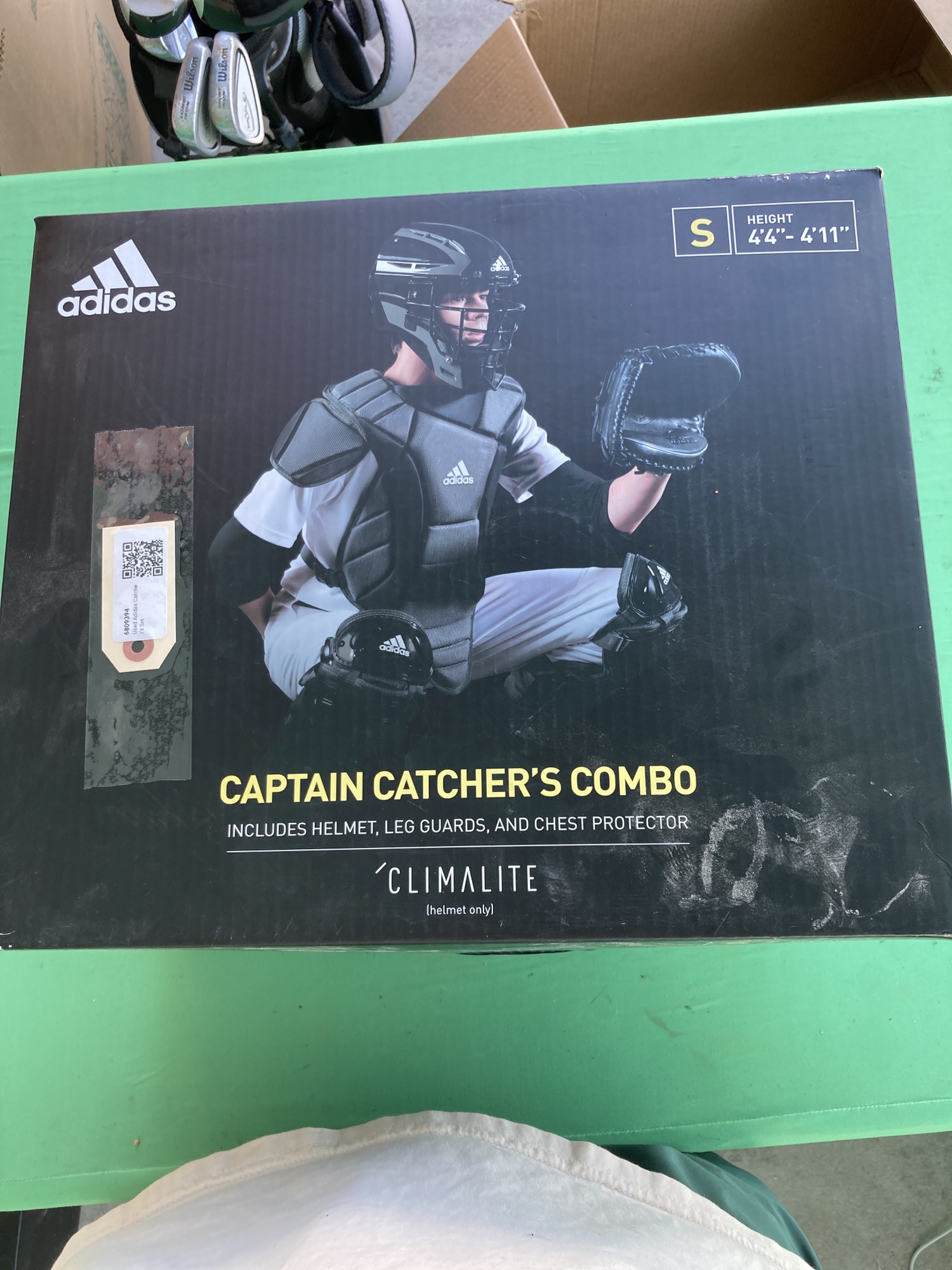 Used Adidas Catcher's Set | SidelineSwap