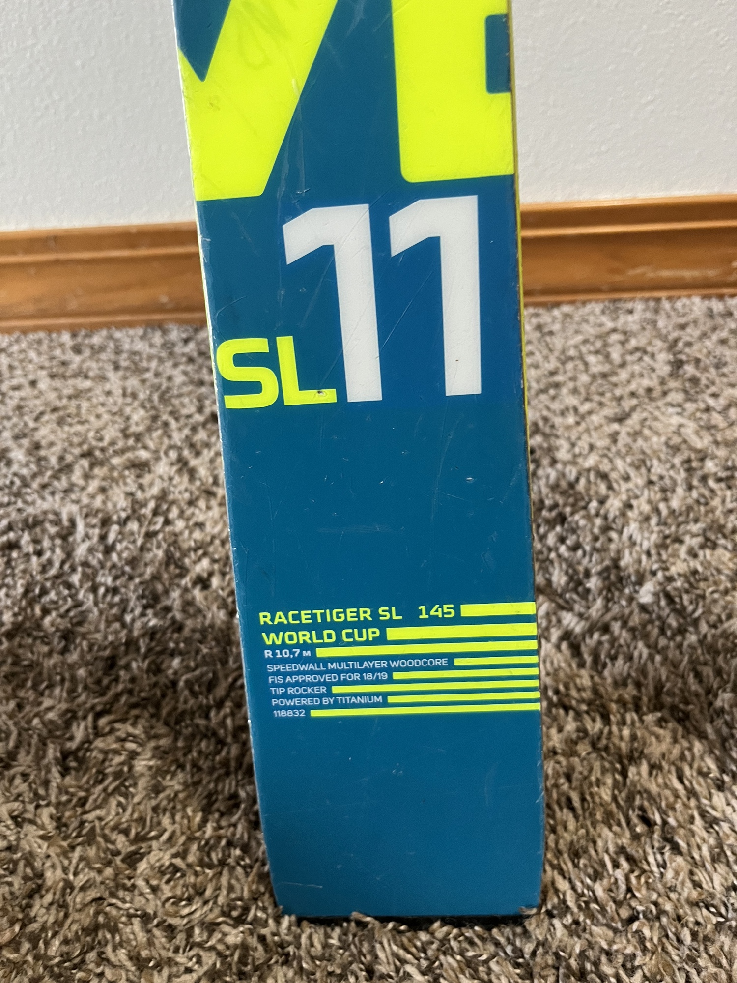 Used Racetiger SL Skis With Bindings | SidelineSwap