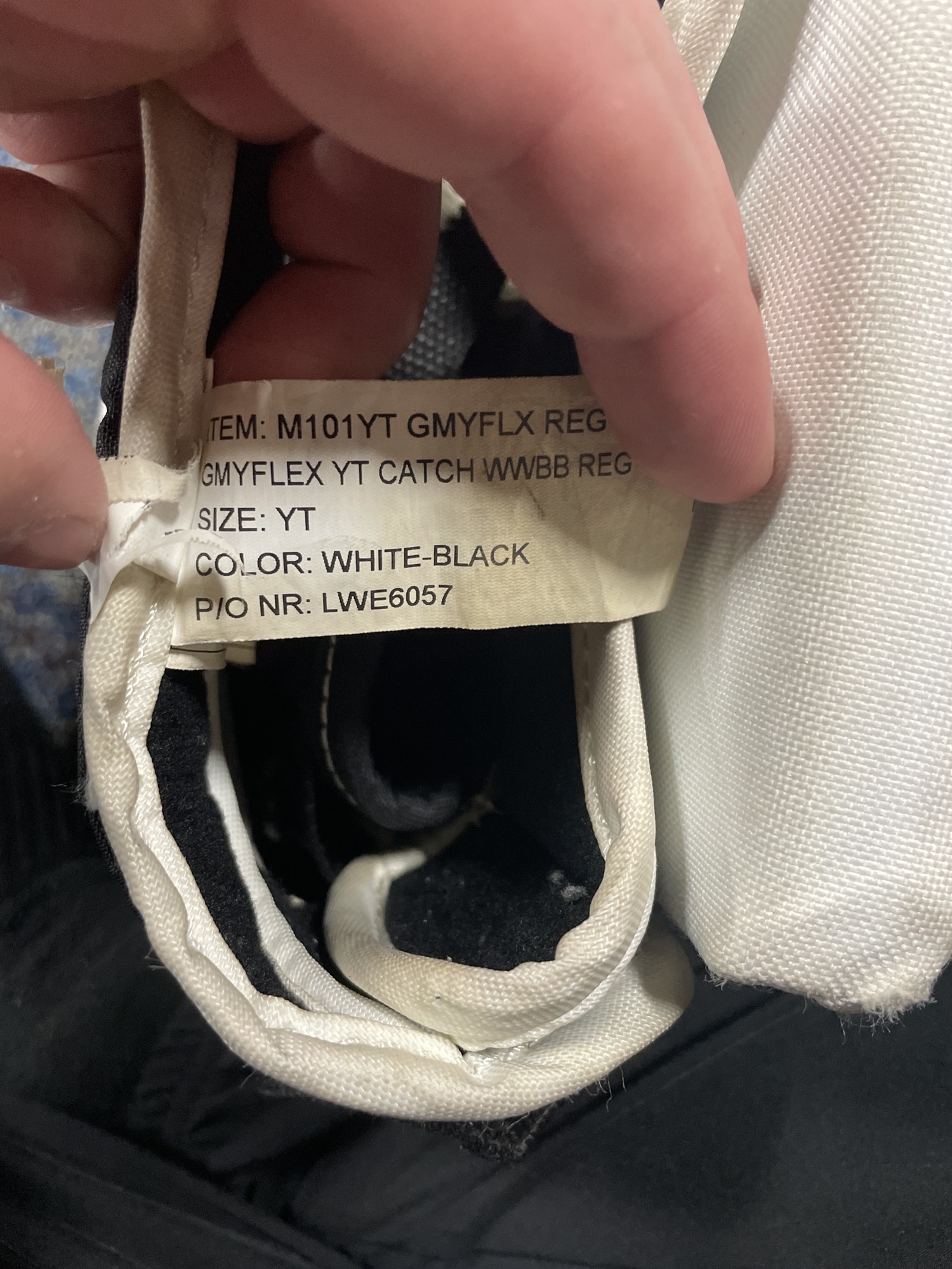 Used CCM Yflex Regular Goalie Glove | SidelineSwap