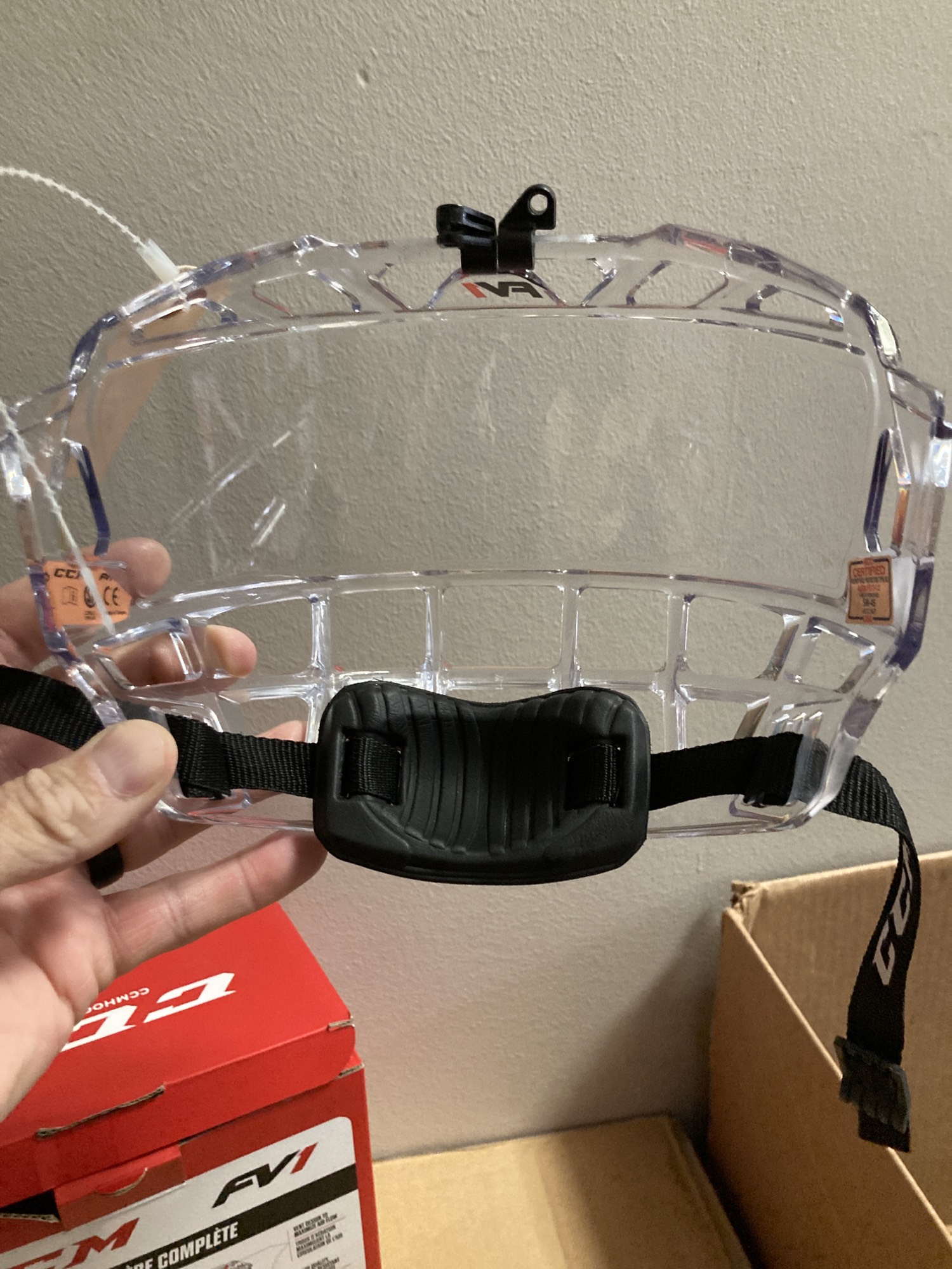 Used CCM FV1 Full Face Visor | SidelineSwap