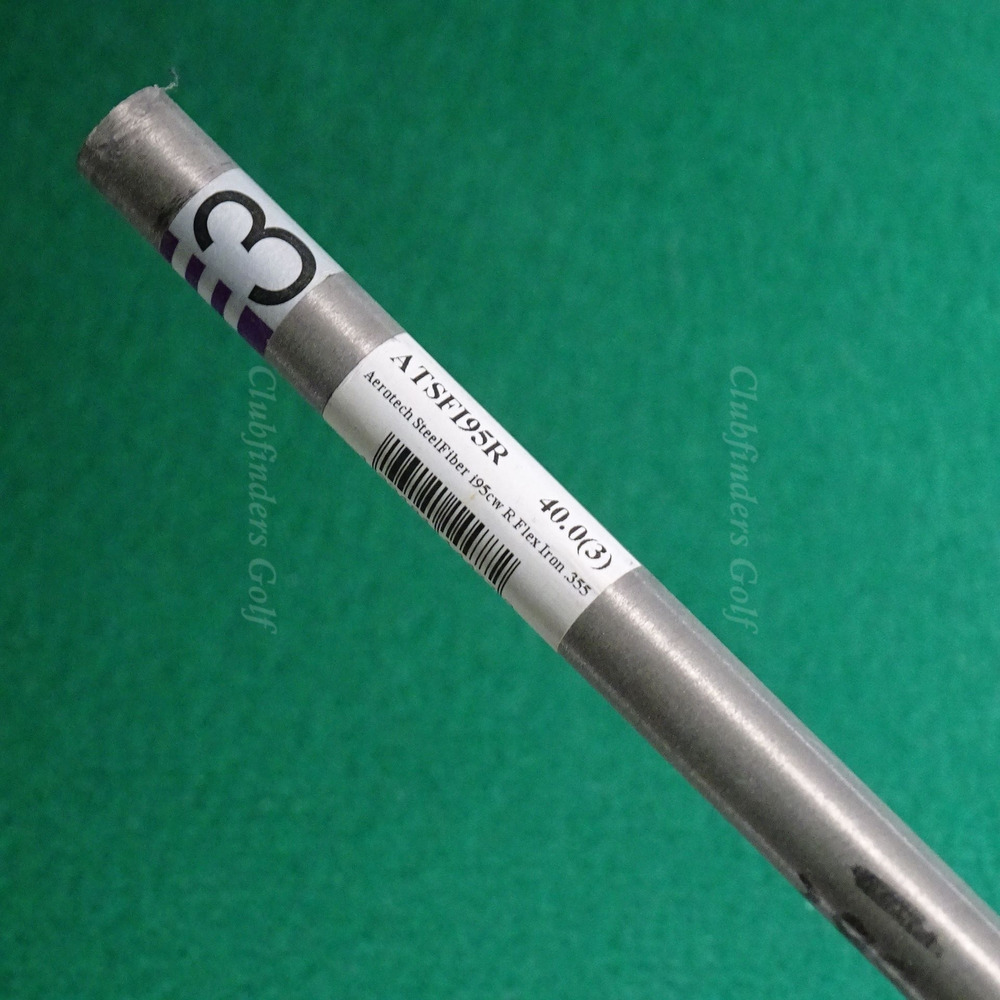 NEW AeroTech SteelFiber i95 .355 Regular Flex 40" Composite Single 3 Iron Shaft | SidelineSwap