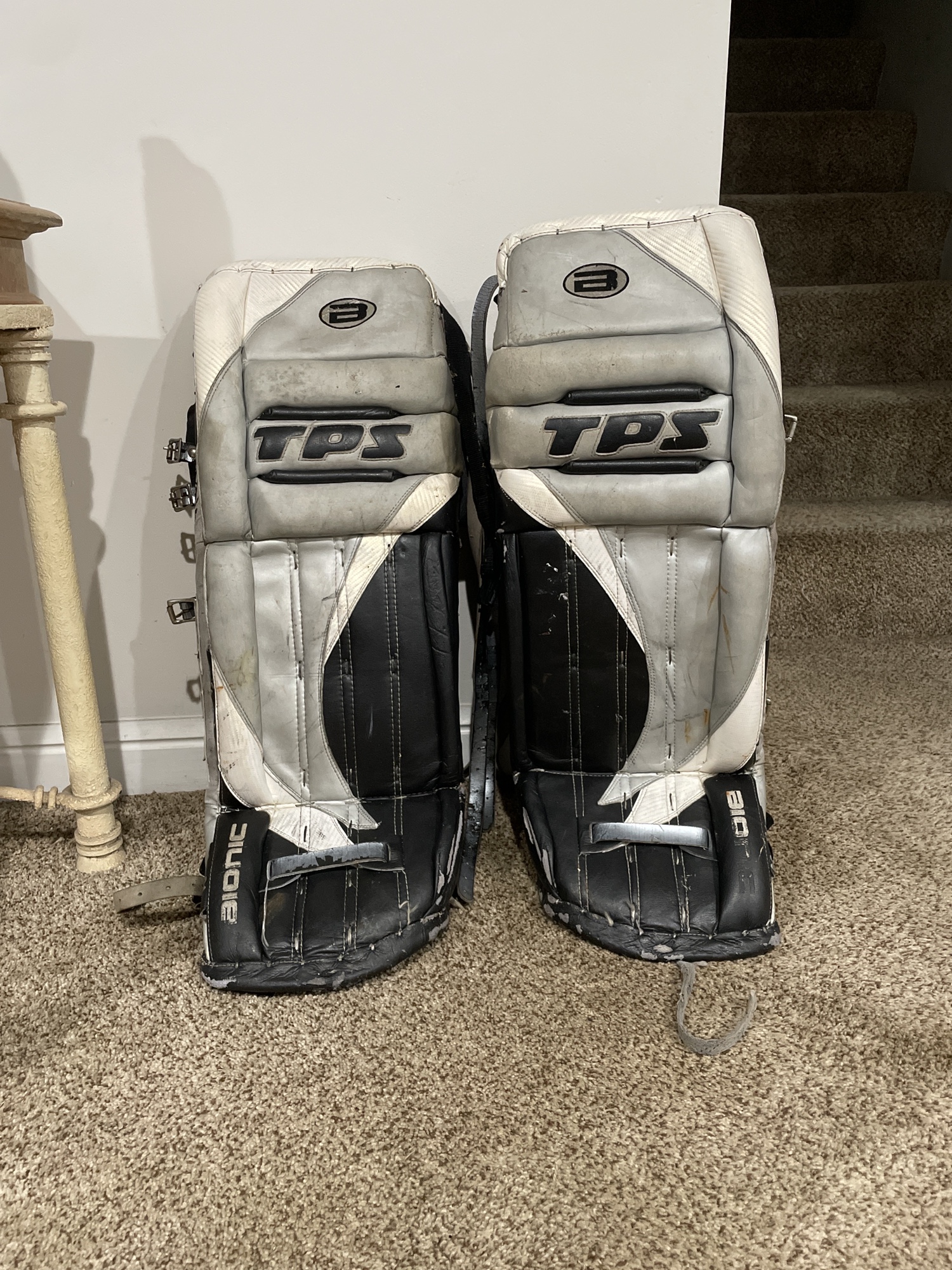 Retro TPS Bionic Goalie Pads | SidelineSwap