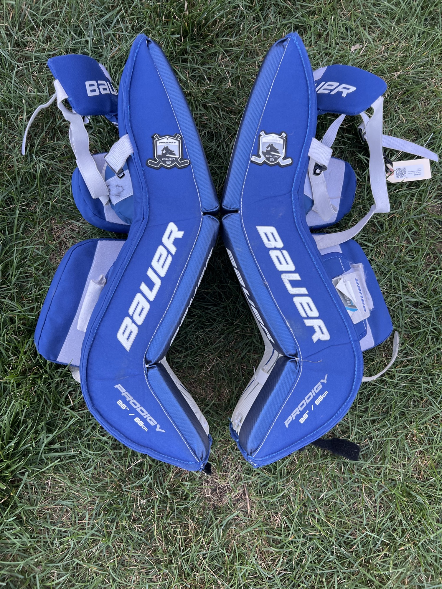 Used 26" Bauer Prodigy 2.0 Goalie Leg Pads | SidelineSwap