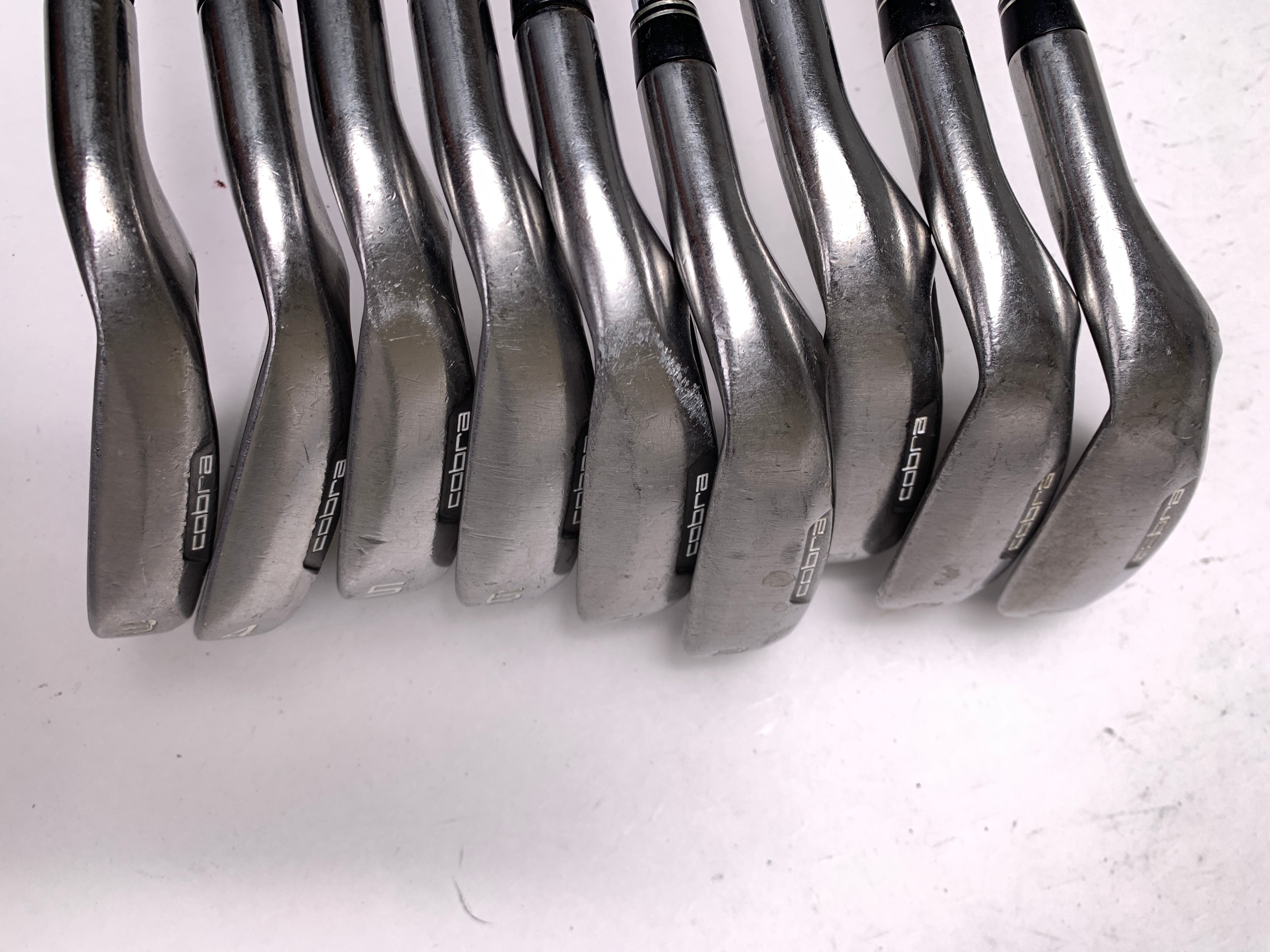 Cobra AMP Cell Silver Iron Set 3-PW+AW True Temper Dynalite 90 Stiff ...