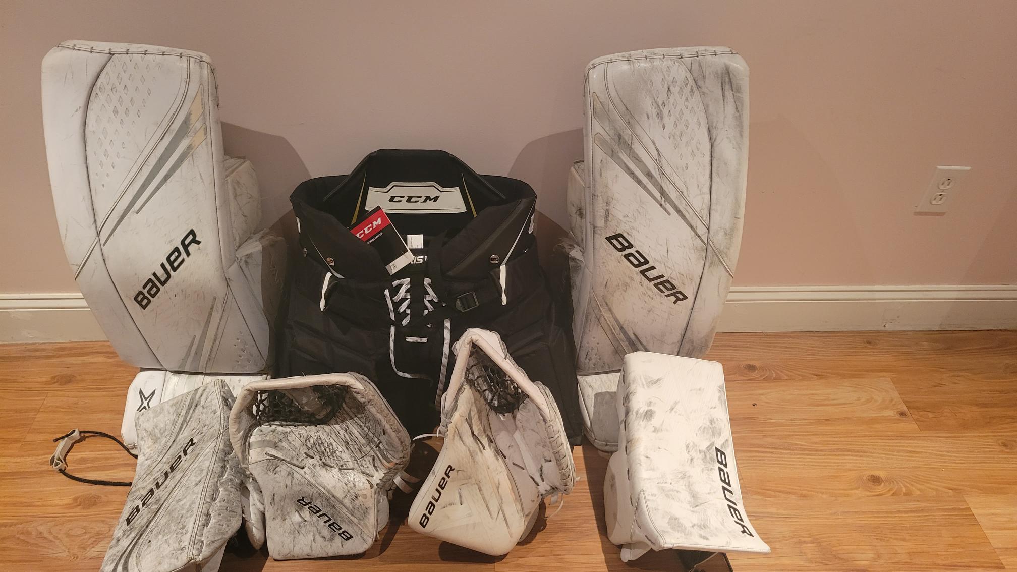 Used 33" Bauer Regular 2X Goalie Full Set | SidelineSwap