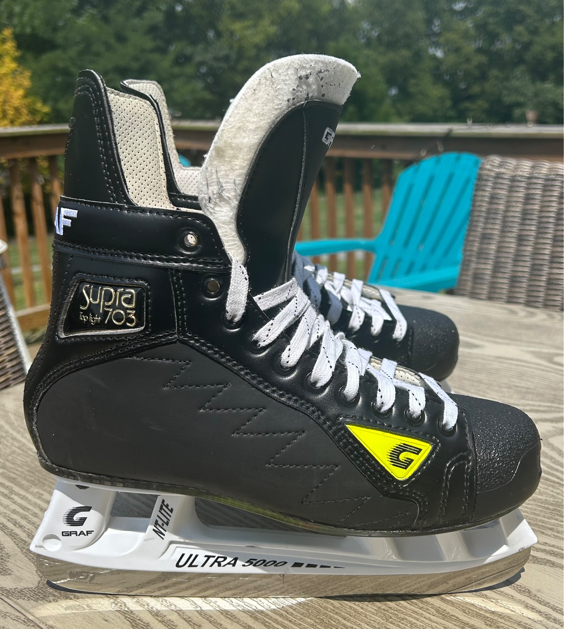 Graf Regular Width Size 8.5 Supra 703 Hockey Skates | SidelineSwap