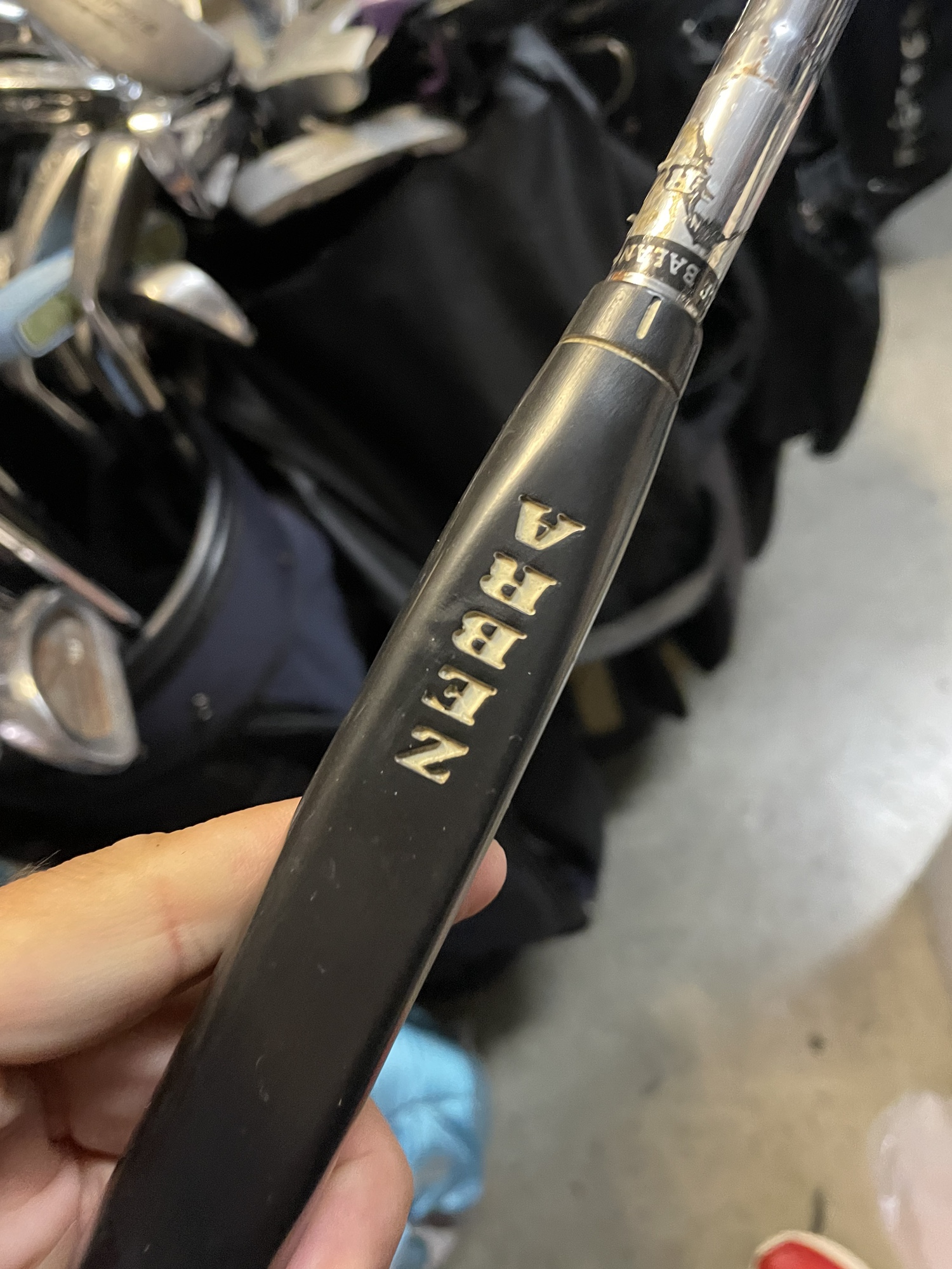 RAM Zebra putter in right hand / steel shaft | SidelineSwap